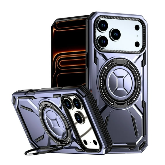 Allytechgroup for iPhone 17 Pro Max Back Cover Case with 360° Rotatable ...