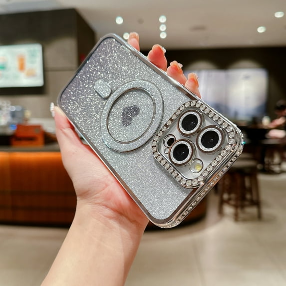 Allytechgroup for iPhone 17 Pro Max Bling Case, Gradient Color Cute ...