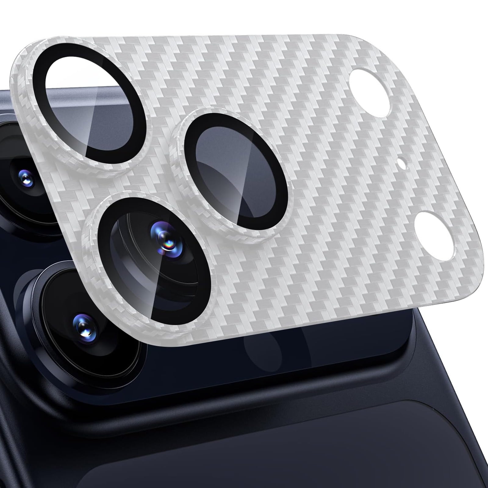 Allytechgroup for iPhone 17 Pro Max Camera Lens Protector, Crabon Fiber ...