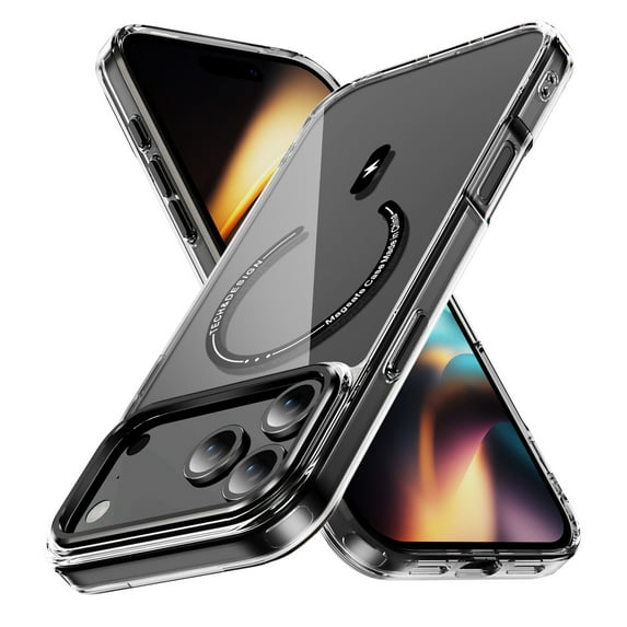 Allytechgroup for iPhone 17 Pro Max Case, Crystal Clear Cover ...