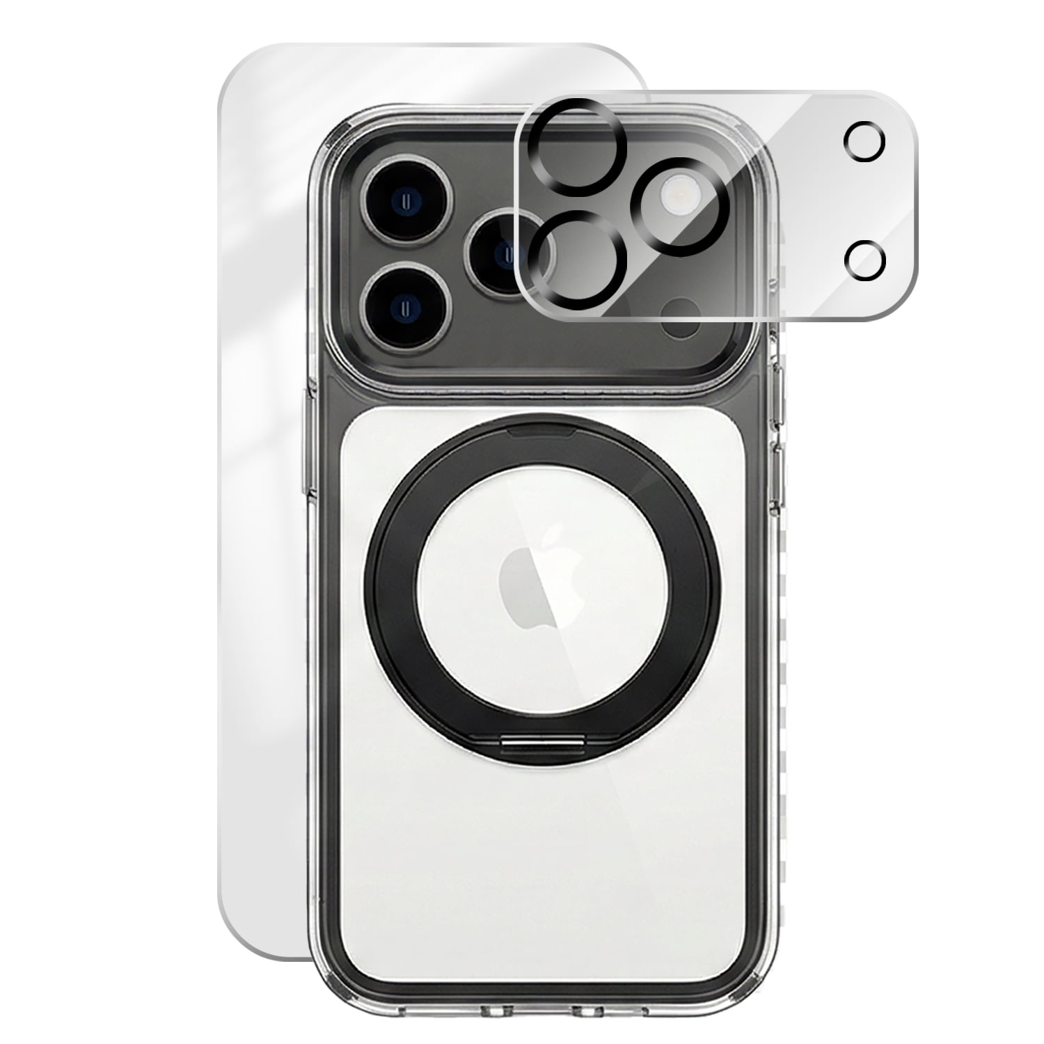 Allytechgroup for iPhone 17 Pro Max Case with Magnetic Stand, 1x Screen ...