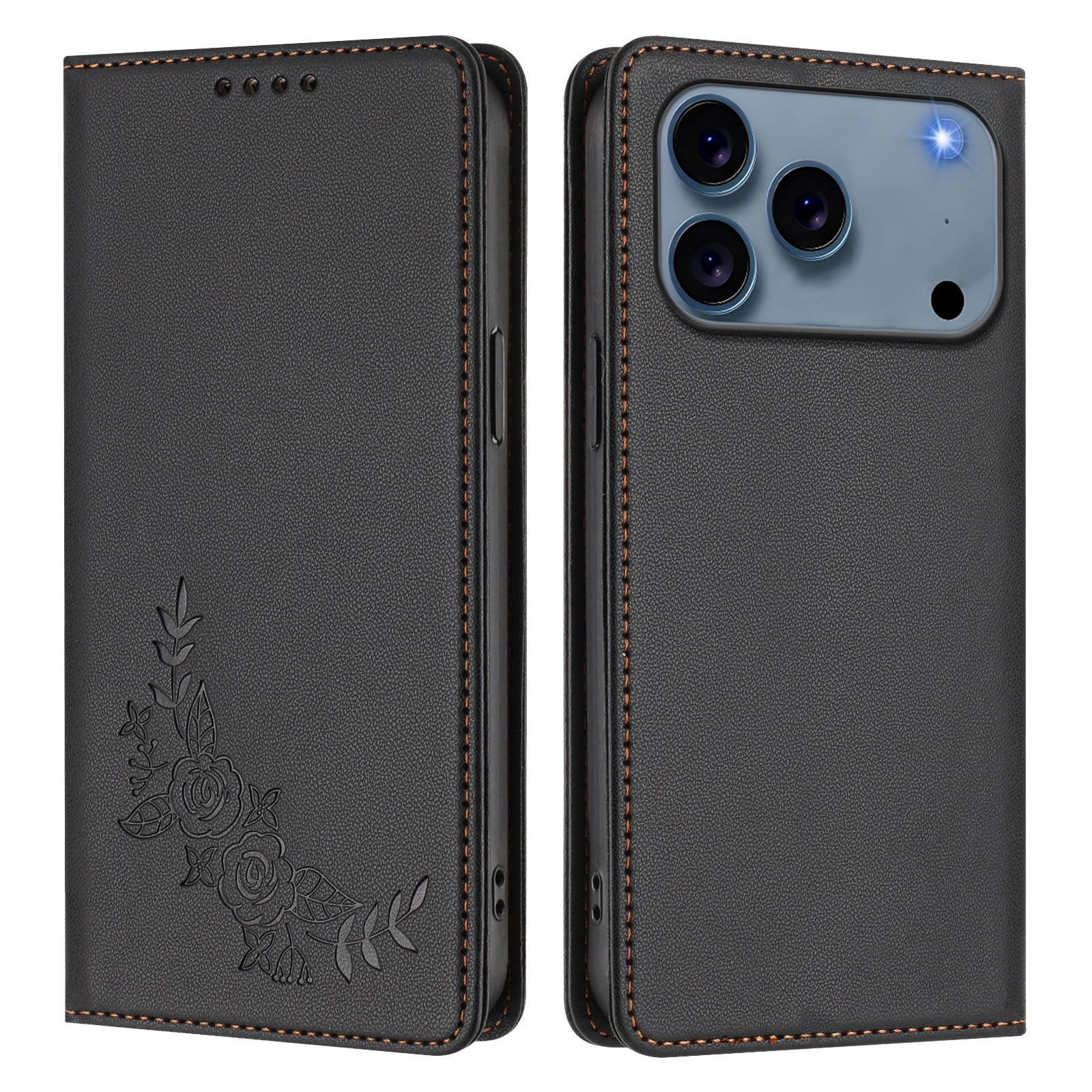 Allytechgroup for iPhone 17 Pro Max Wallet Folio Case with RFID Card ...