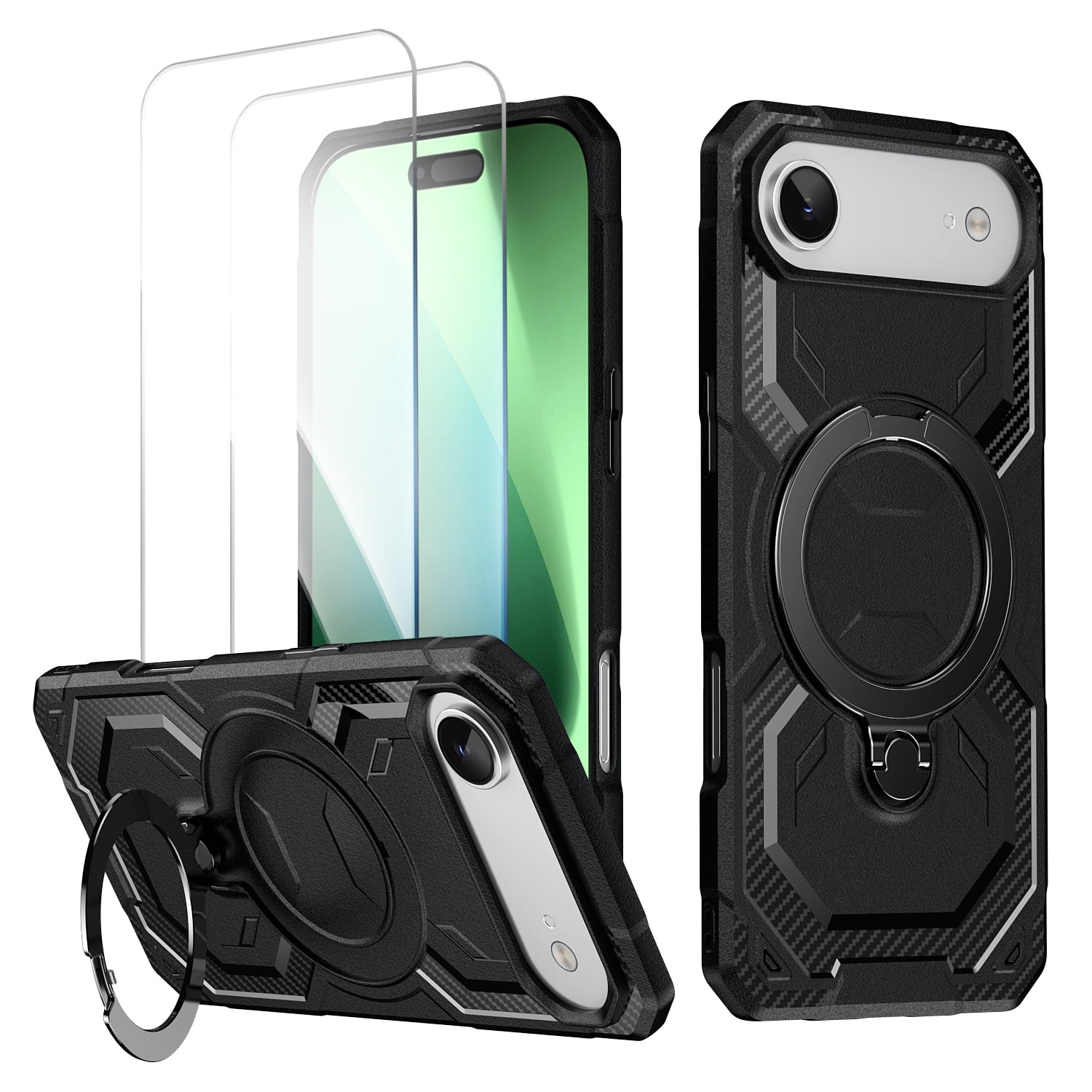 Allytechgroup iPhone Air Case with Screen Protector, Compatible wiht ...