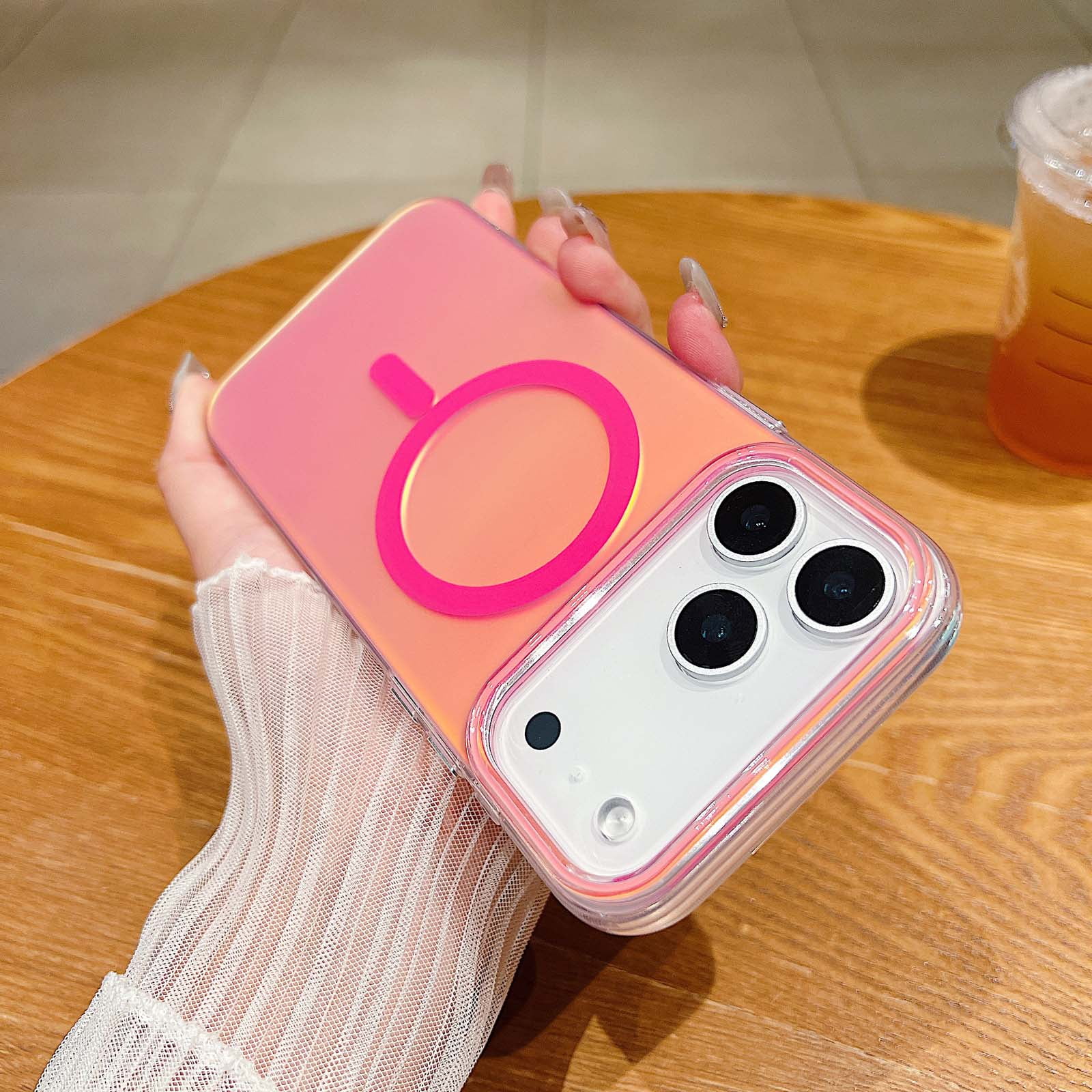 Allytechgroup iPhone Air Case for Women Girls, Stylish Gradient Color ...