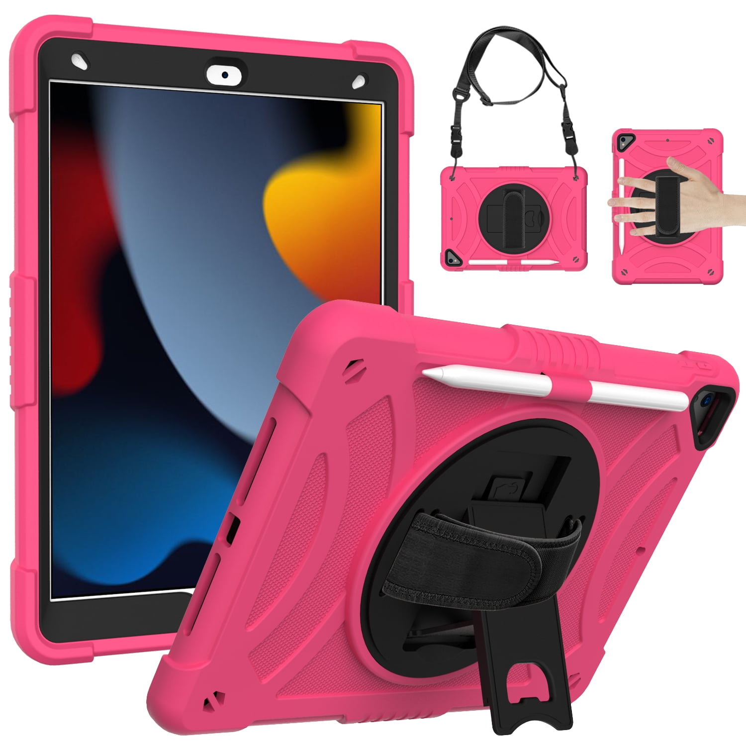 Allytechgroup kids Case for iPad 9th/ 8th/ 7th Generation 10.2 inch ...