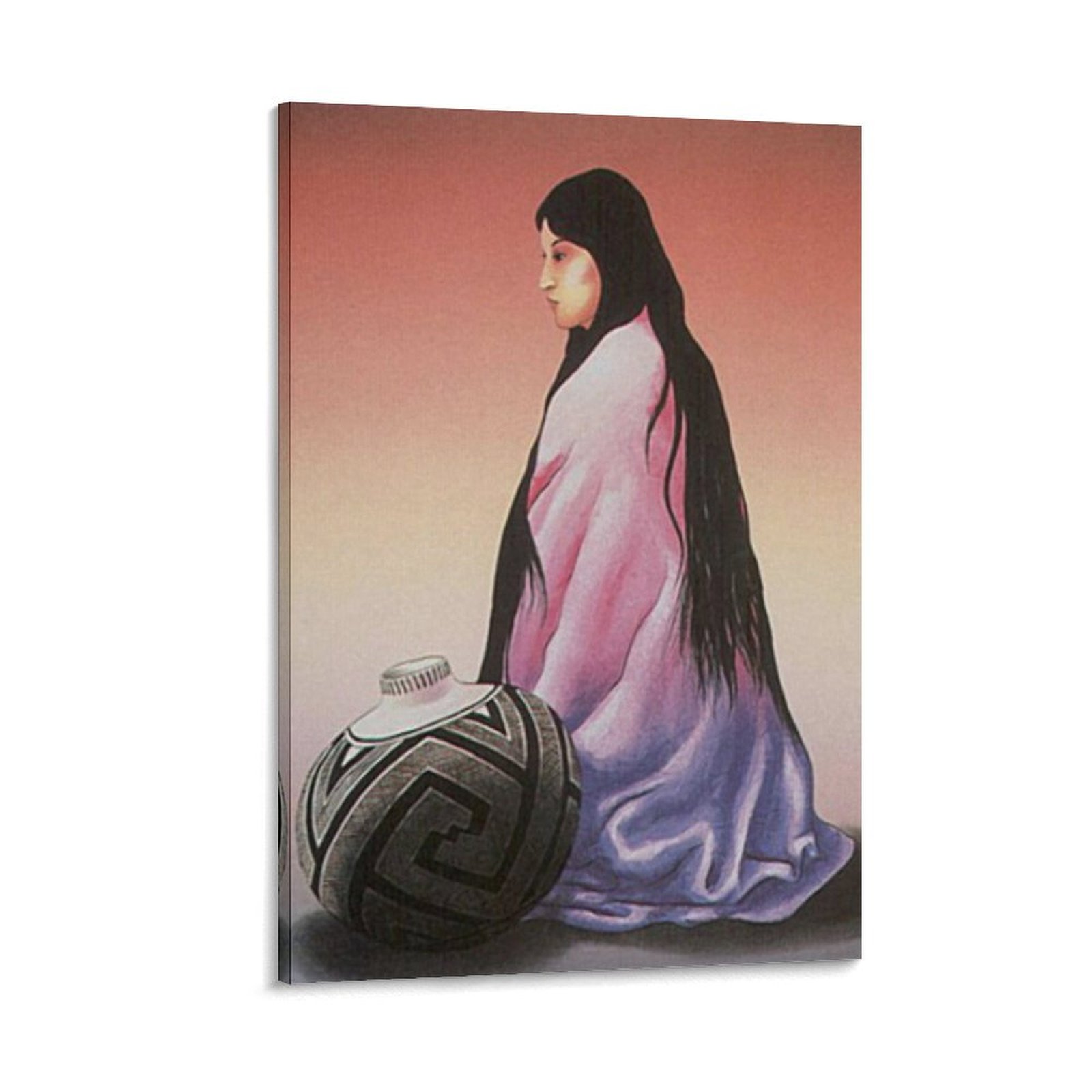 Alma 1985 by R.C. Gorman Artworks Canvas Poster Room Aesthetic Wall Art ...