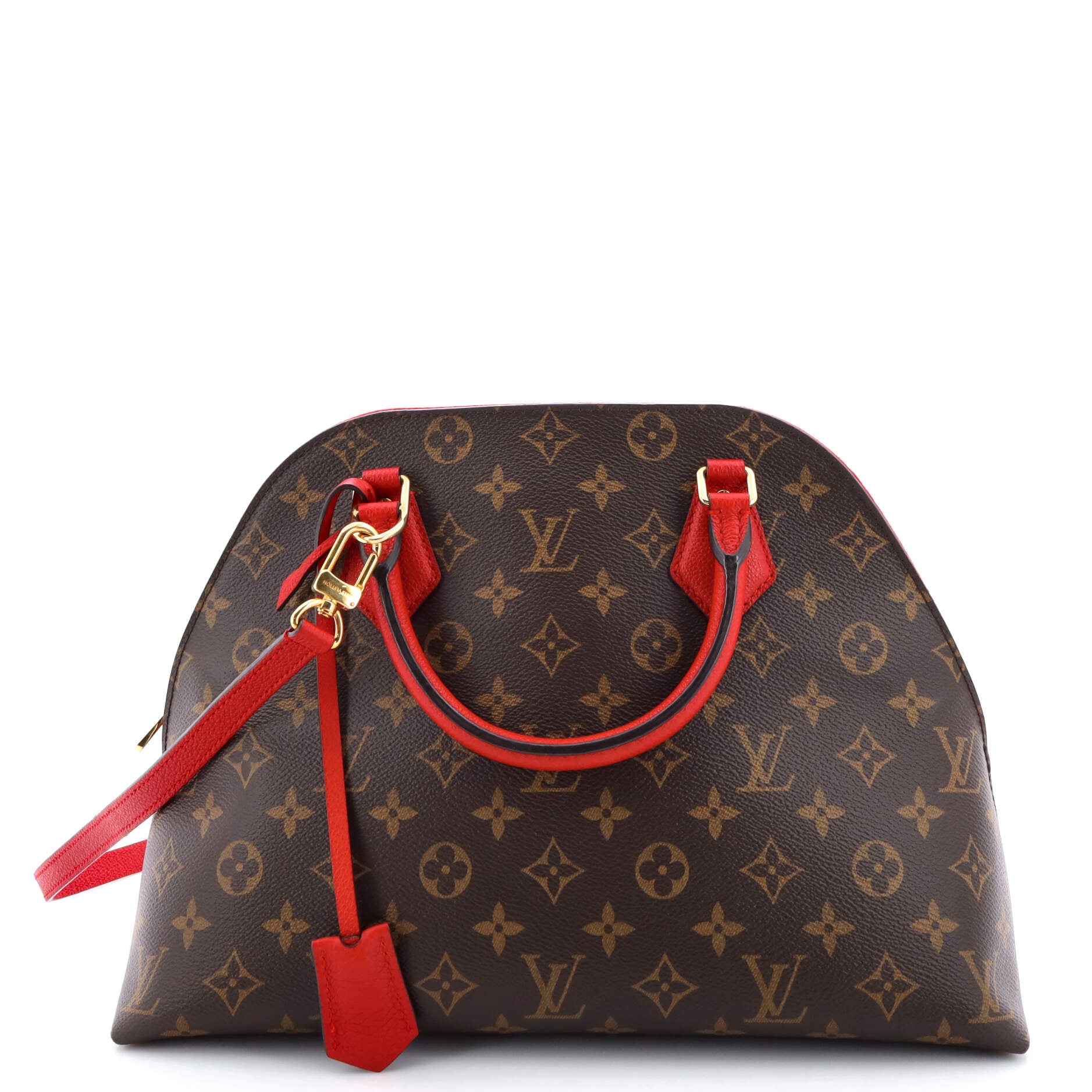 Pre-Owned Alma BNB Handbag Monogram Canvas By Rebag - Walmart.com