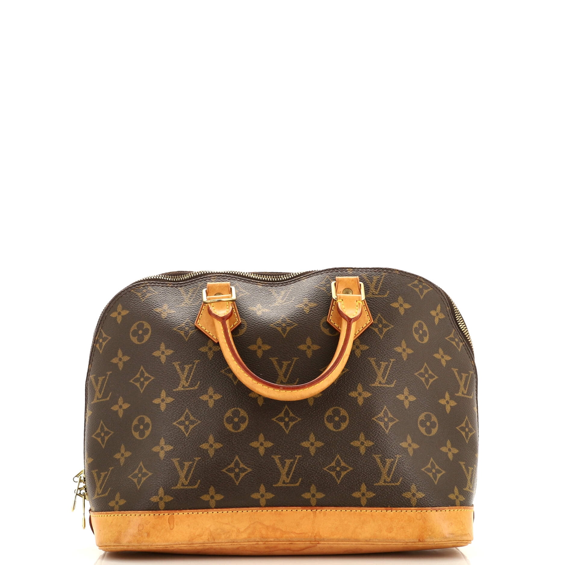 Pre-Owned Alma Handbag Monogram Canvas PM By Rebag - Walmart.com