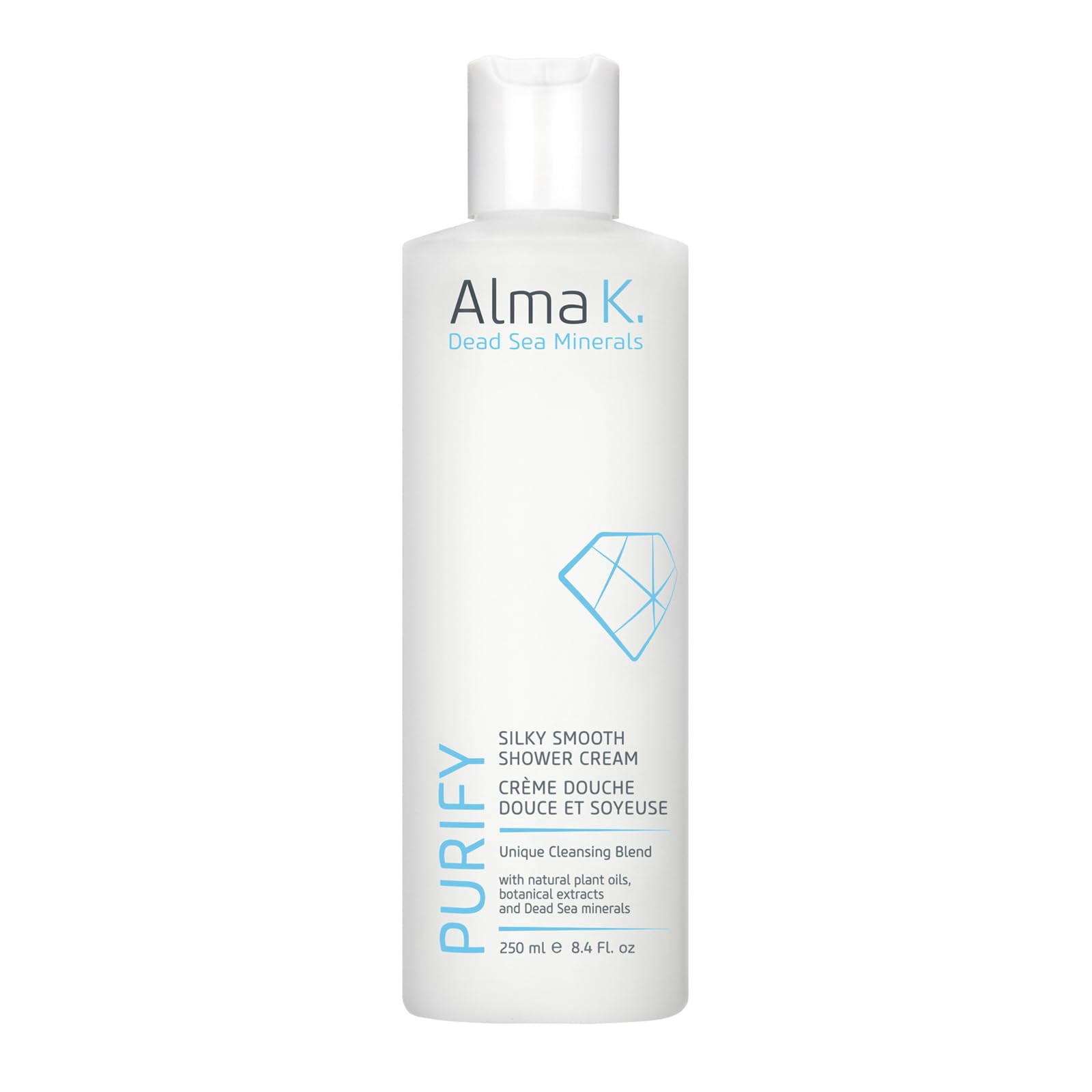 Alma K Silky Smooth XEF1 Shower Cream - Moisturizer with Dead Sea ...