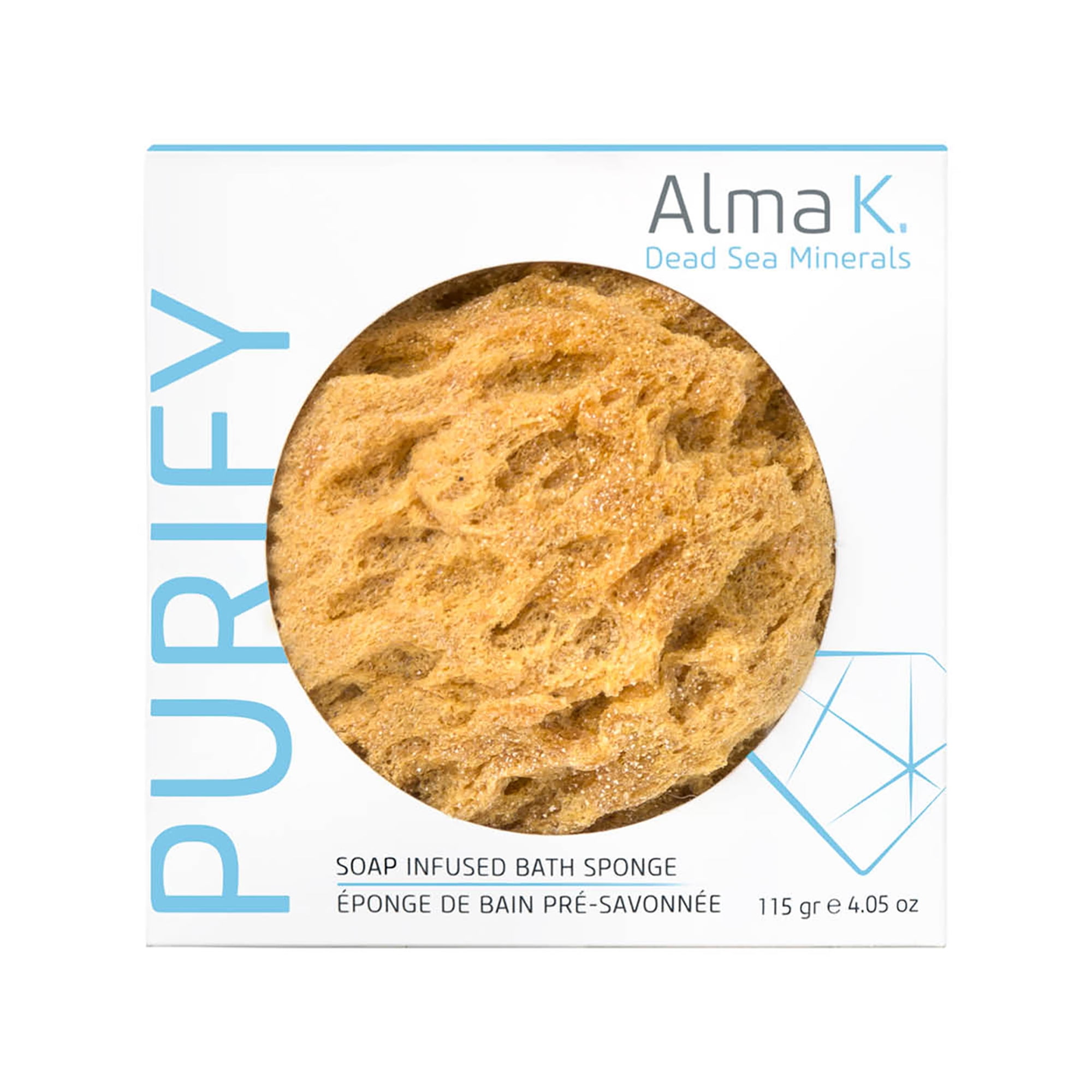 Alma K Soap Infused Bath Sponge, Bar Soap, 4.5 oz - Walmart.com