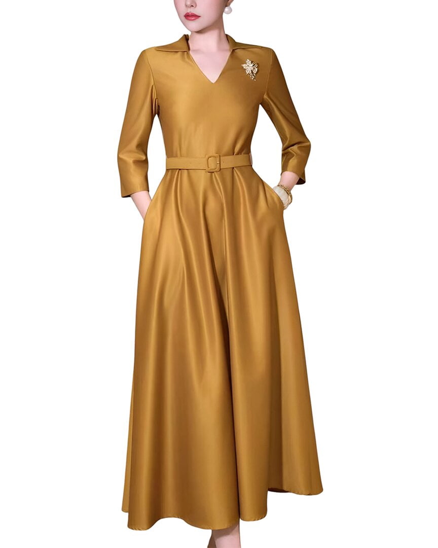 Alma King womens Solid Midi Dress, 6 - Walmart.com