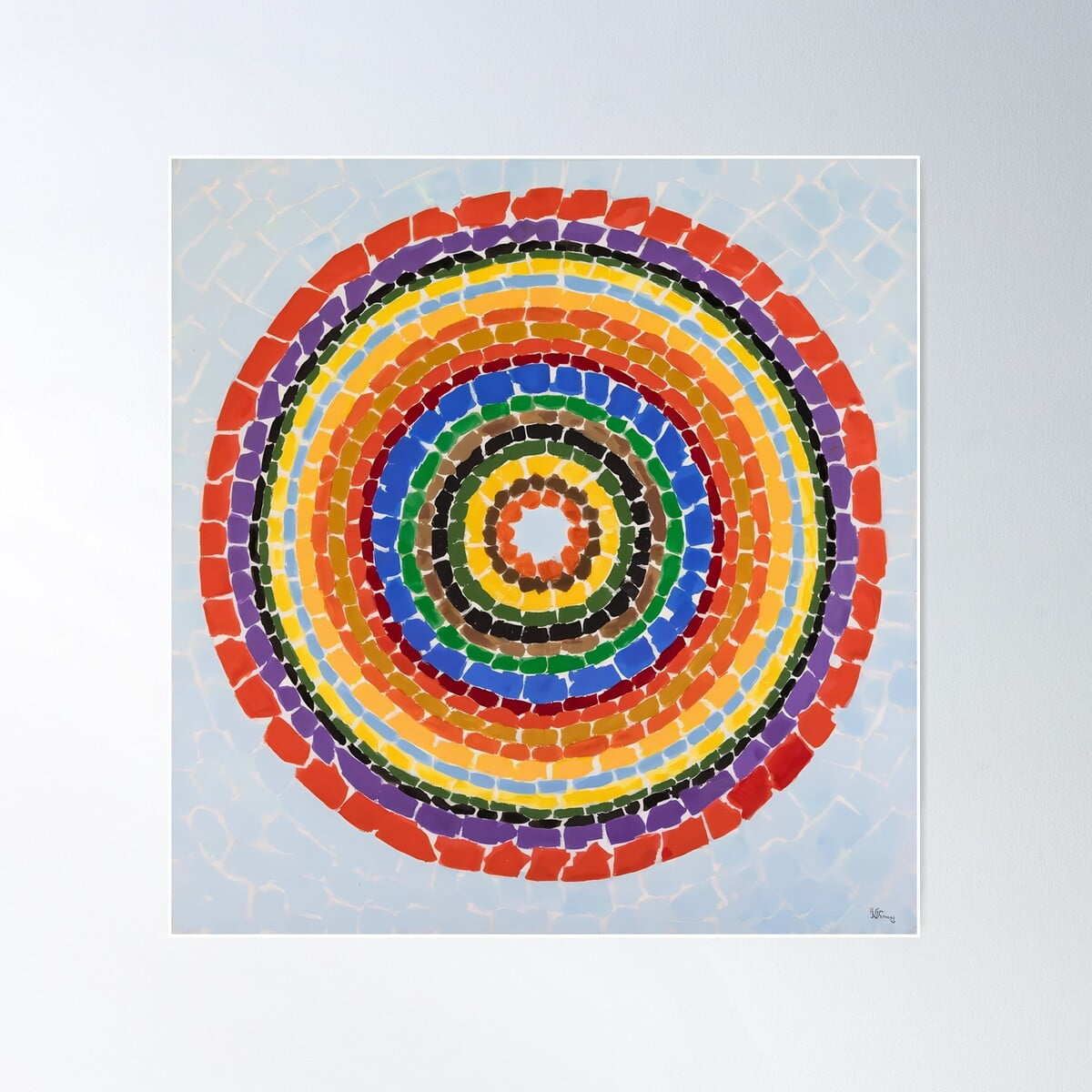 Alma Thomas, 1891-1978 Usa, High Resolution Paintings By Alma Thomas ...
