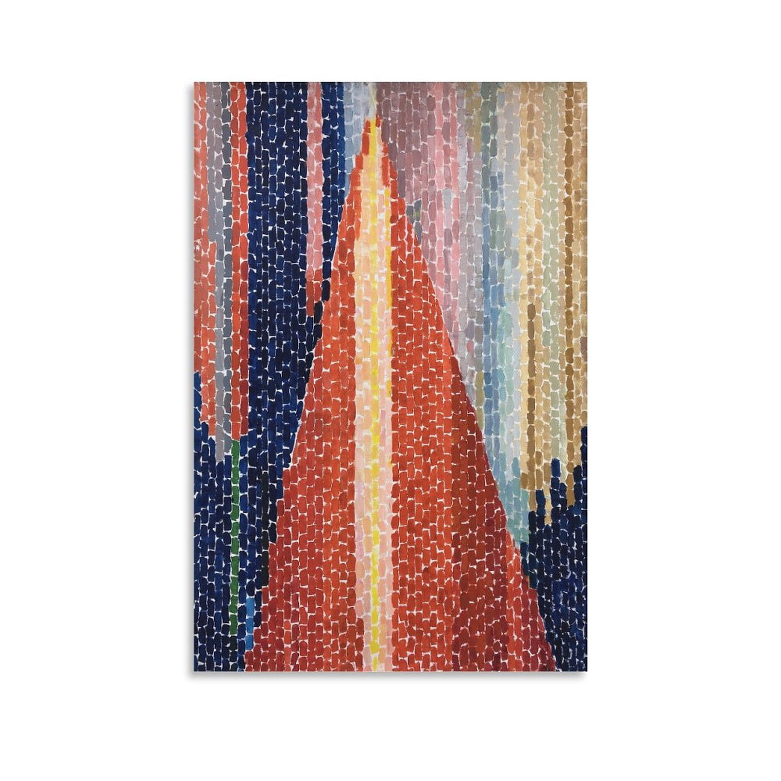 Alma Thomas Abstract Paintings Wall Art Canvas Print Poster Gifts ...