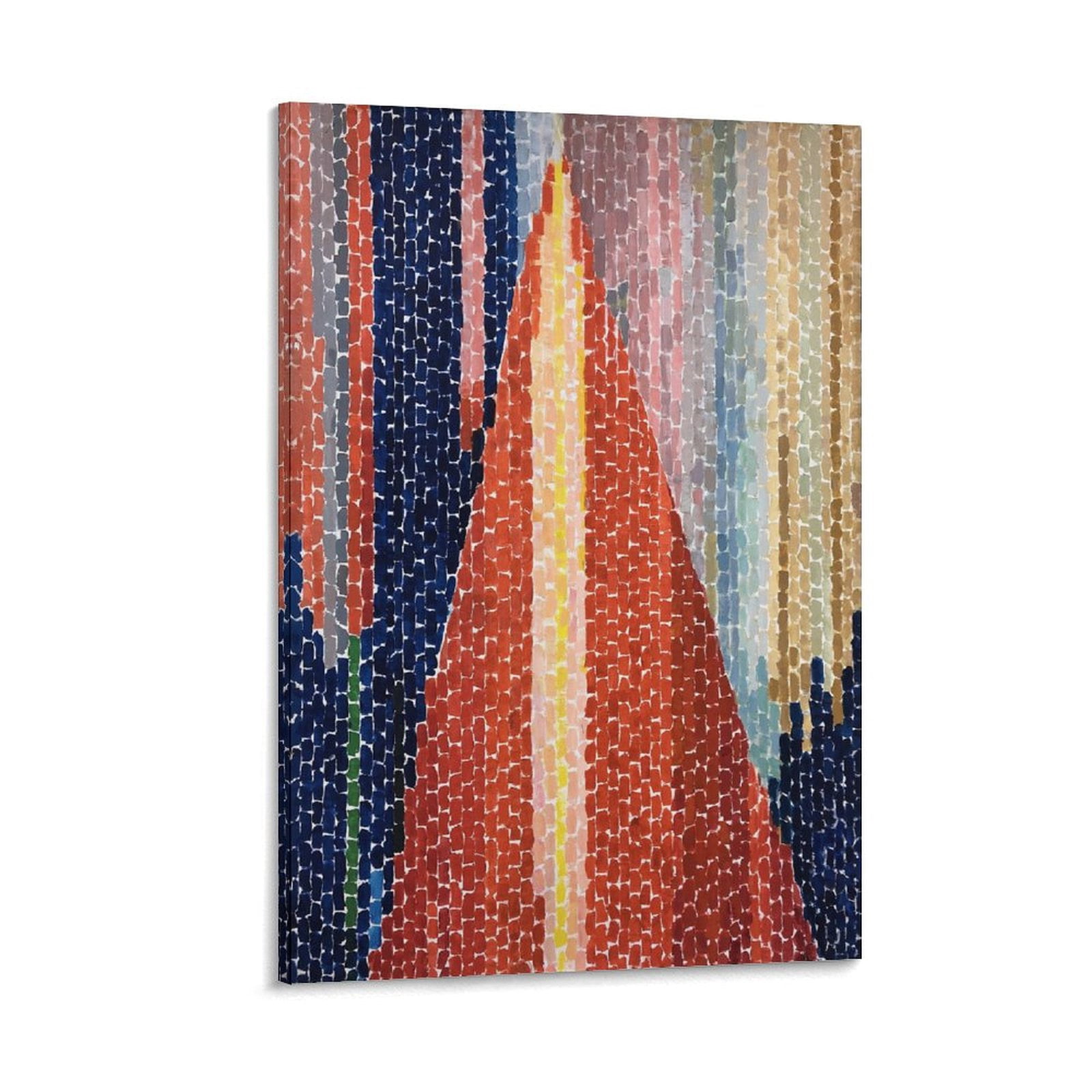 Alma Thomas Abstract Paintings Wall Art Canvas Print Poster Room ...