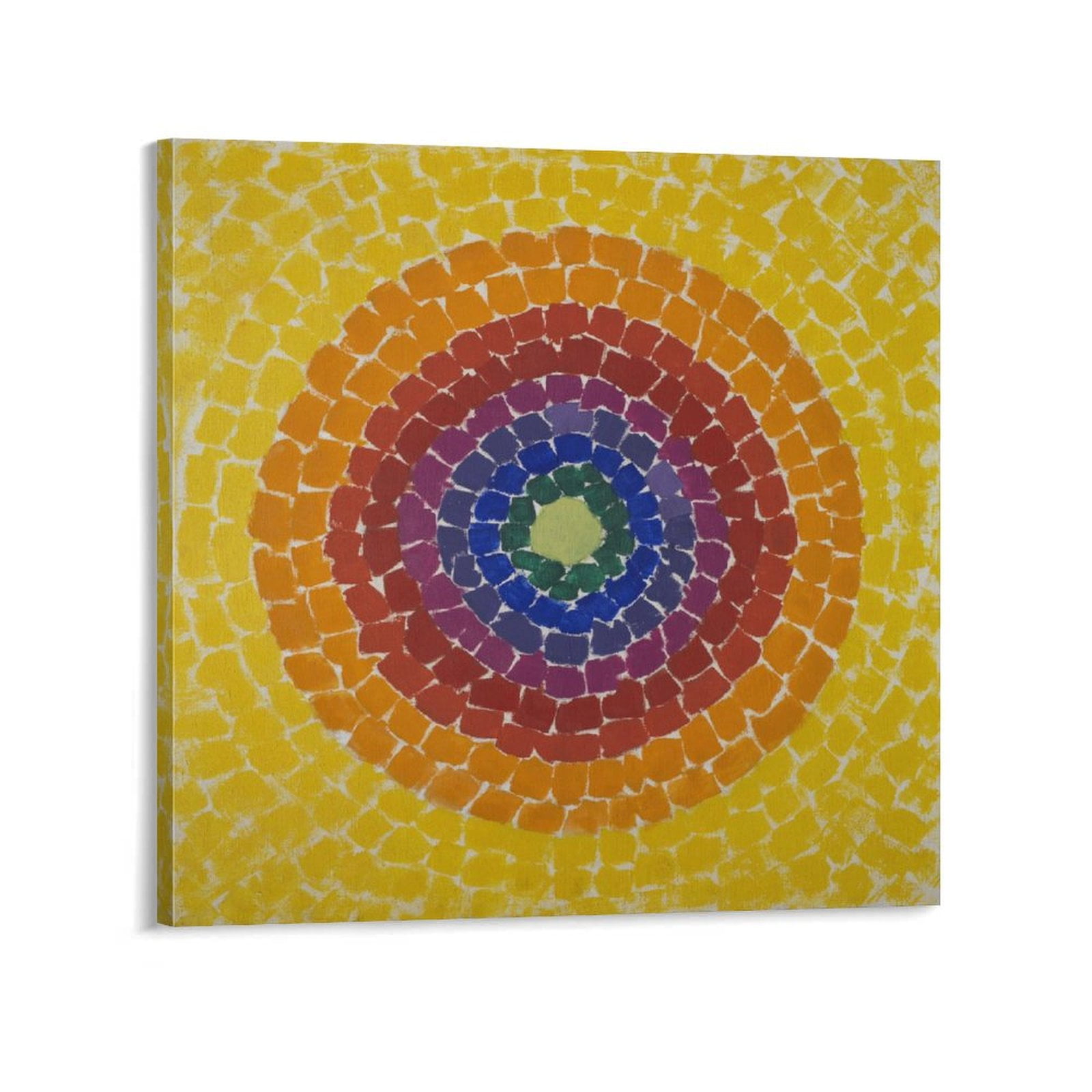 Alma Thomas Paintings Resurrection Wall Art Canvas Print Poster Print ...