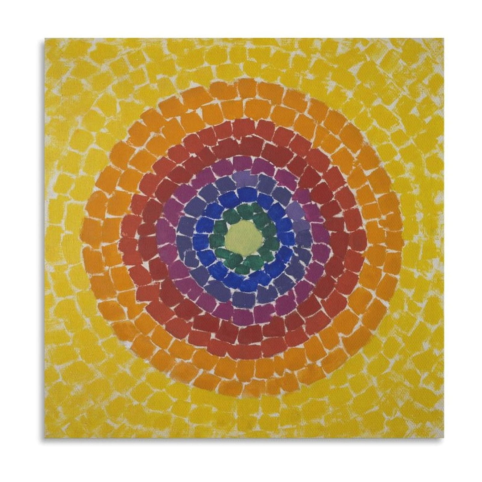 Alma Thomas Paintings Resurrection Wall Art Canvas Print Poster Room ...