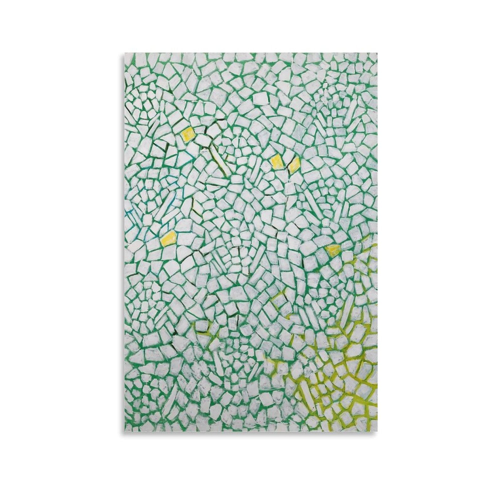 Alma Thomas Paintings White Roses Sing And Sing Wall Art Canvas Print ...