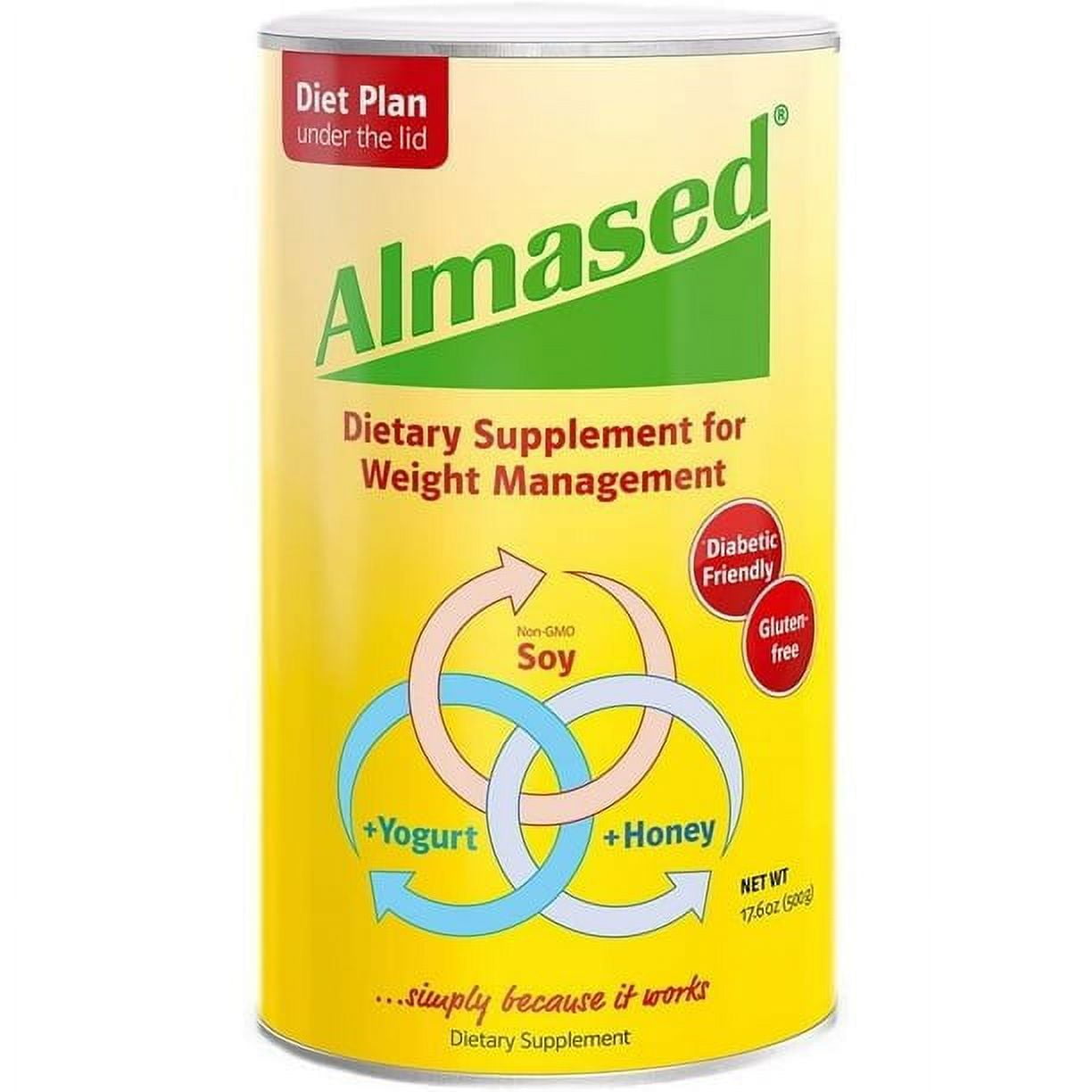 Almased Plant-Based Protein Shake, Weight Loss, Non-GMO, Gluten-free ...