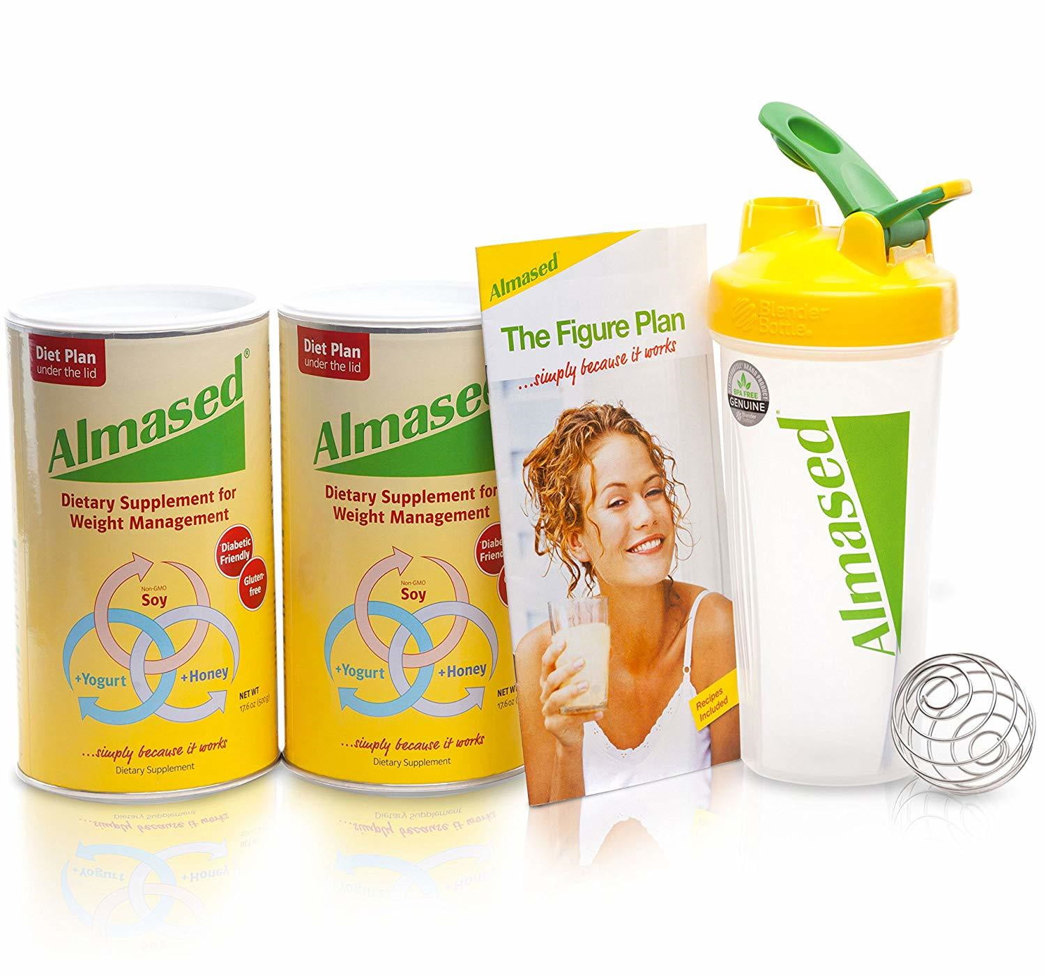 Almased Meal Replacement Shake - Soy Protein Powder for Weight Loss ...