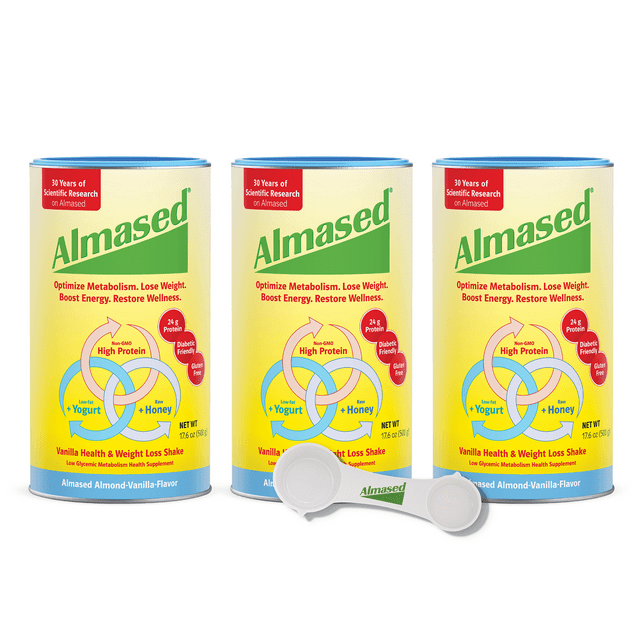 ALMASED Diet Protein Powder | Meal Replacement Shake for Weight Loss ...