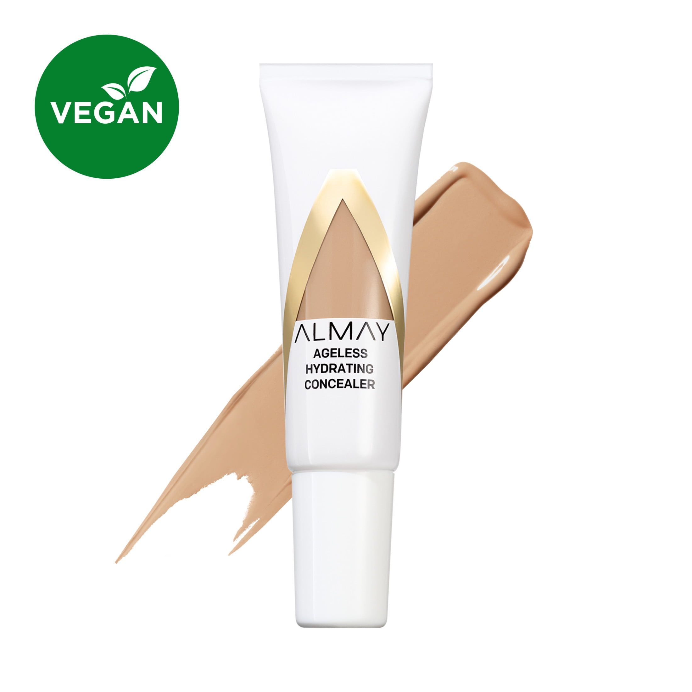 Almay Ageless Hydrating Liquid Concealer Makeup, Natural Finish, 010 ...