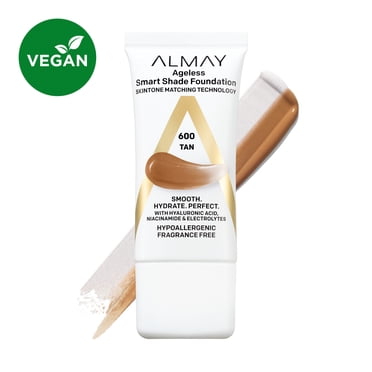 Almay Clear Complexion Foundation, Hypoallergenic, Salicylic Acid, 300 ...