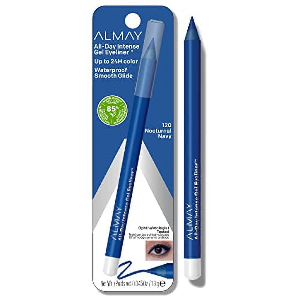 Almay All-Day Intense Gel Eyeliner, Longlasting, Waterproof, Fade-Proof ...