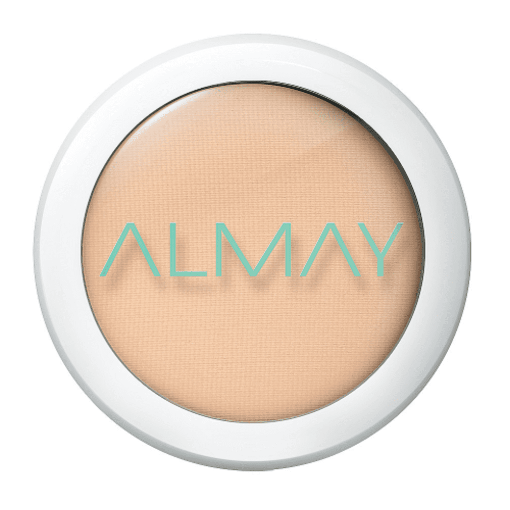 Almay Clear Complexion Face Makeup Compact, Light Pressed Powder ...