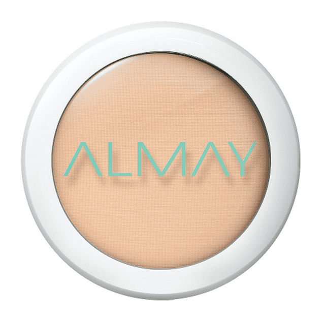 Almay Clear Complexion Face Makeup Compact, Light Pressed Powder ...