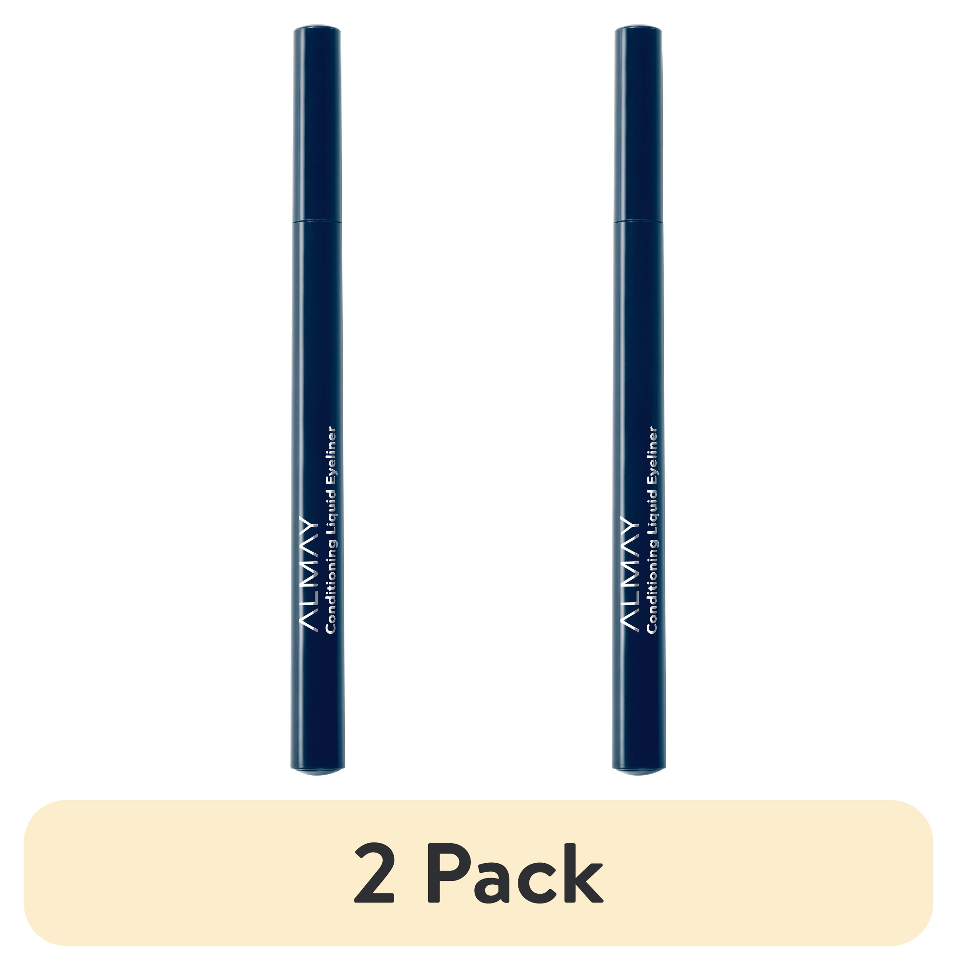 (2 pack) Almay Conditioning Liquid Matte Eyeliner Pen, Waterproof, 30 ...