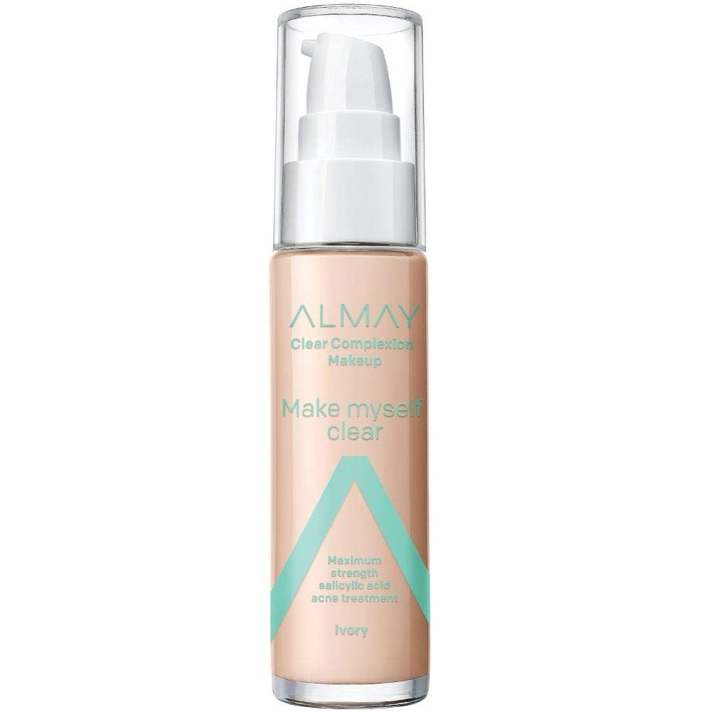 Almay Foundation, Acne Face Makeup With Salicylic Acid, Face Makeup ...