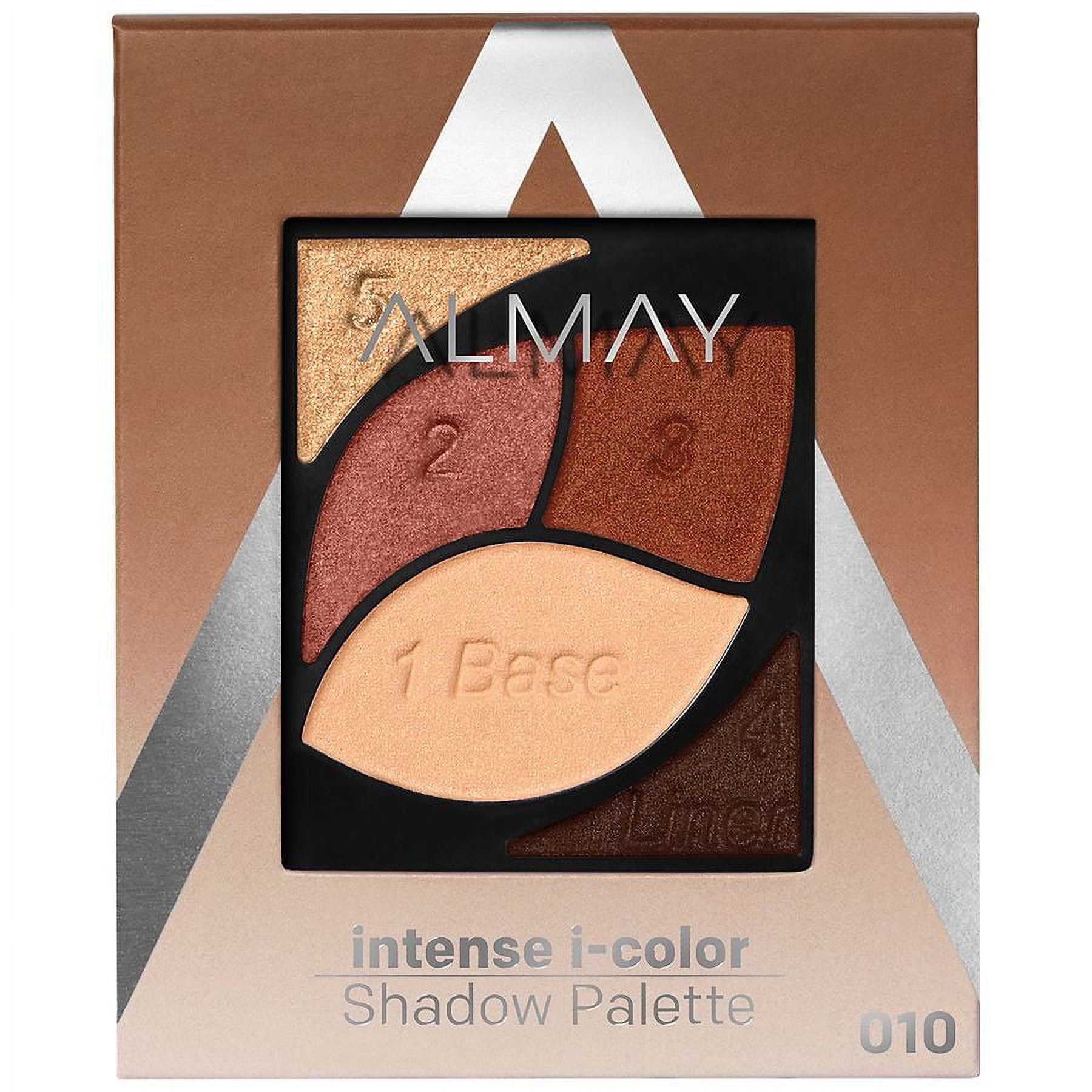 Almay Intense I-Color Enhancing Eyeshadow Palette Brown 0.1 oz ...