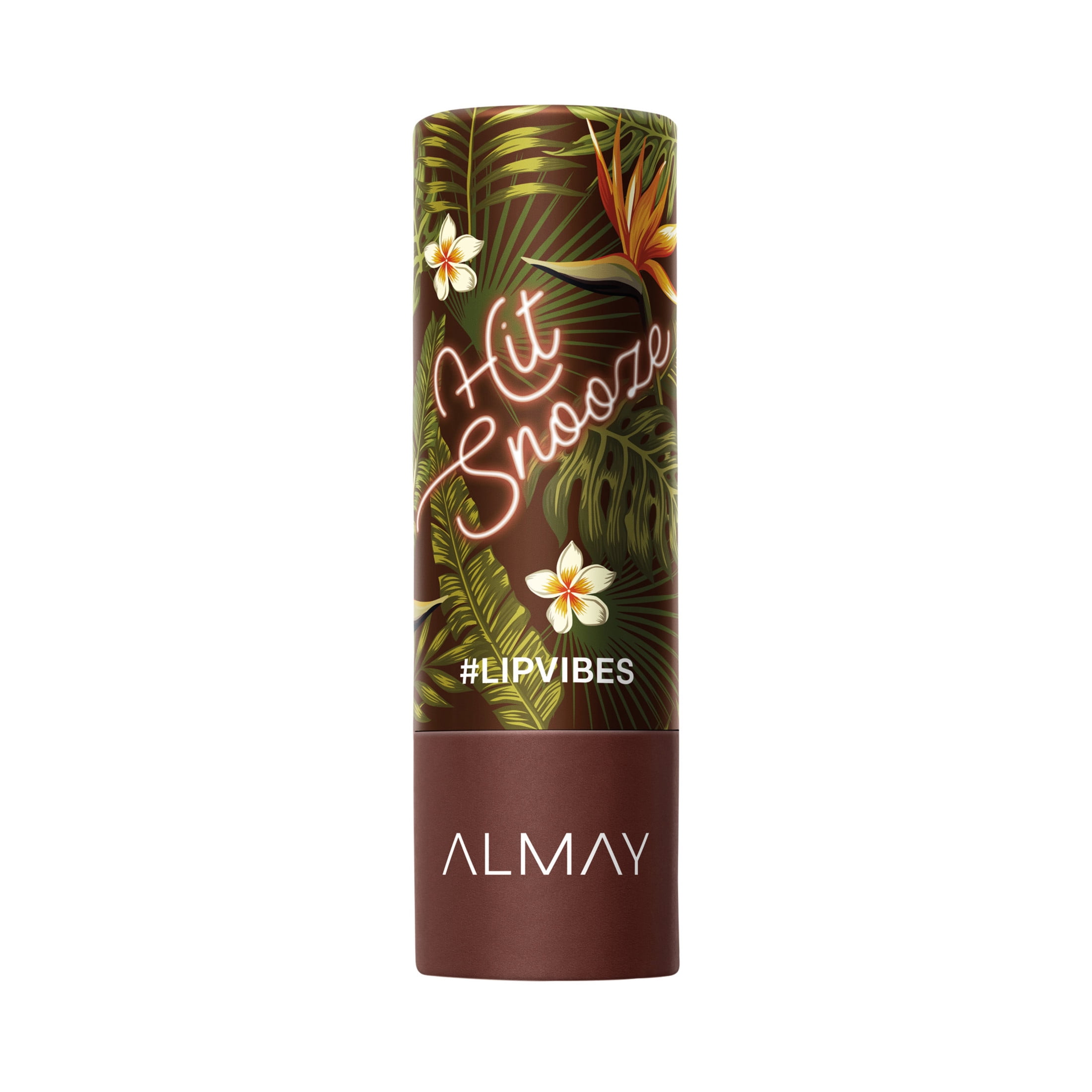 Almay Lip Vibes Hypoallergenic Cream Lipstick with Shea Butter, Hit ...