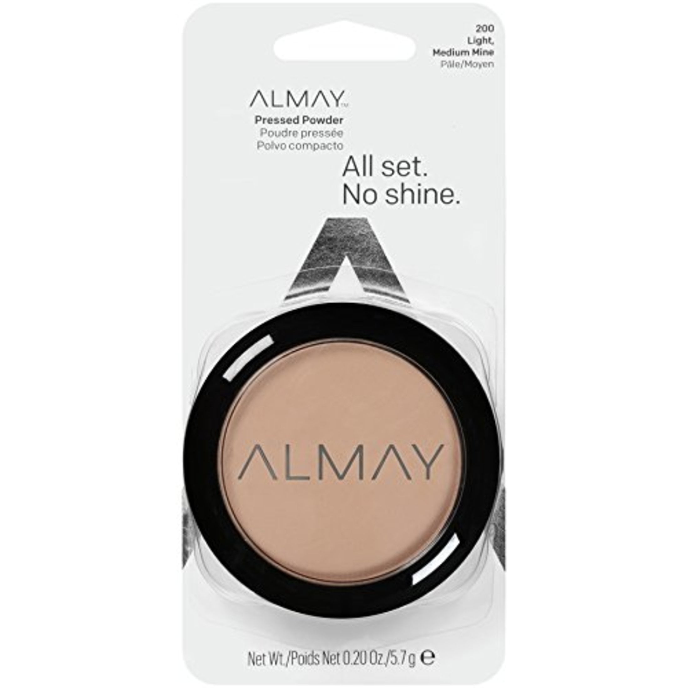 Almay Pressed Powder Makeup Light Medium Hypoallergenic Face Set ...