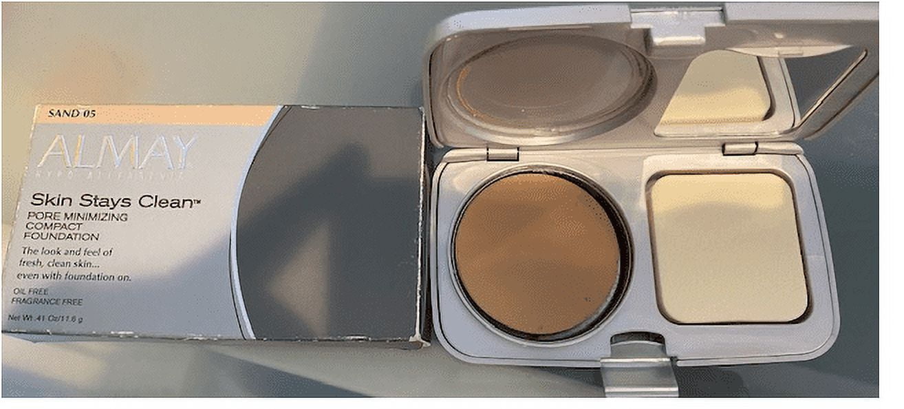 Almay Skin Stays Clean Foundation Sand 05 BRAND NEW - Walmart Business ...