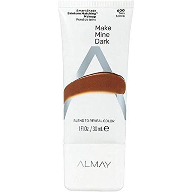 Almay Smart Shade Skintone Matching Makeup, 600 Make Mine Dark ...