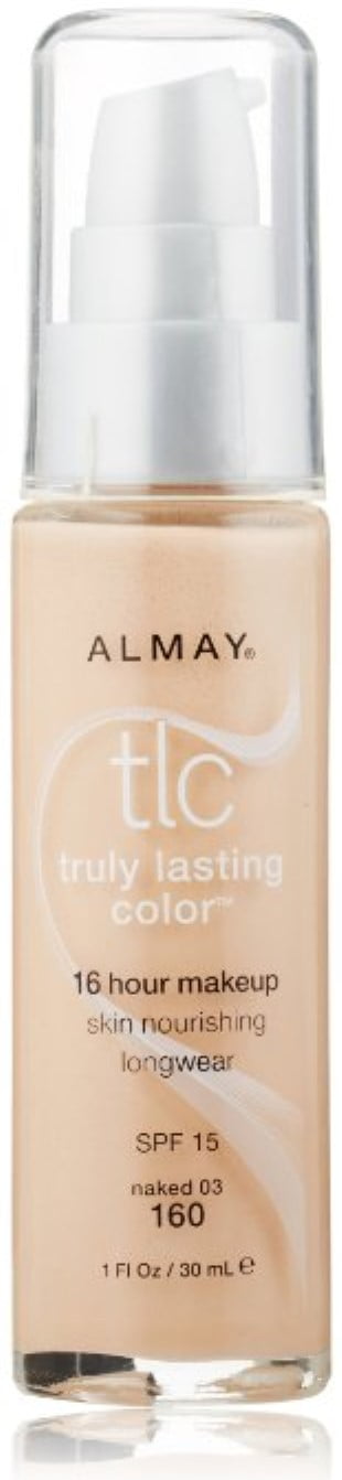 Almay TLC Truly Lasting Color 16 Hour Makeup, Naked 03 [160] 1 oz ...