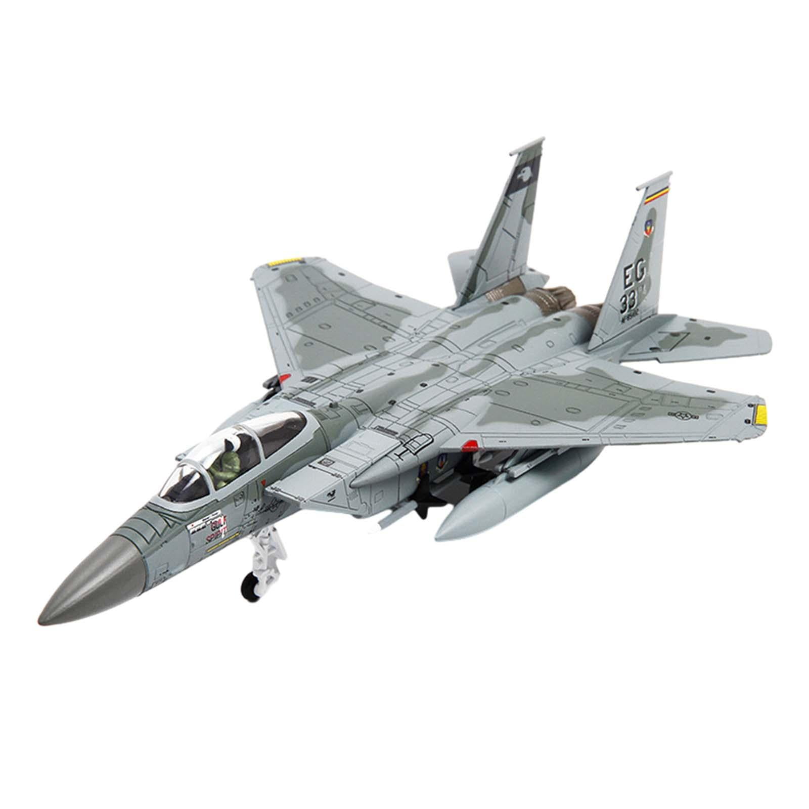 Almencla 1/100 Alloy Plane Model Airplane Model Fighter Aircraft ...