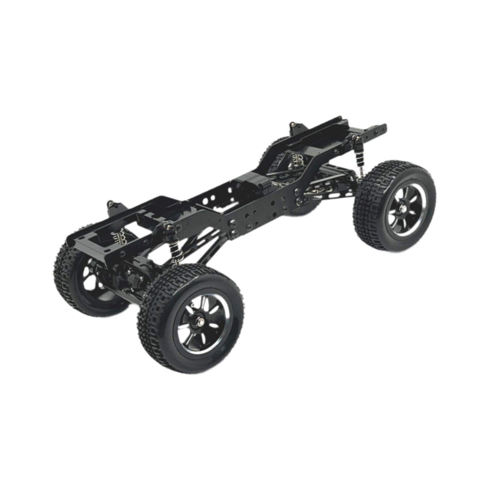 Almencla 1/12 4WD Frame Kit, Metal RC Body Chassis Frame, Aluminum ...