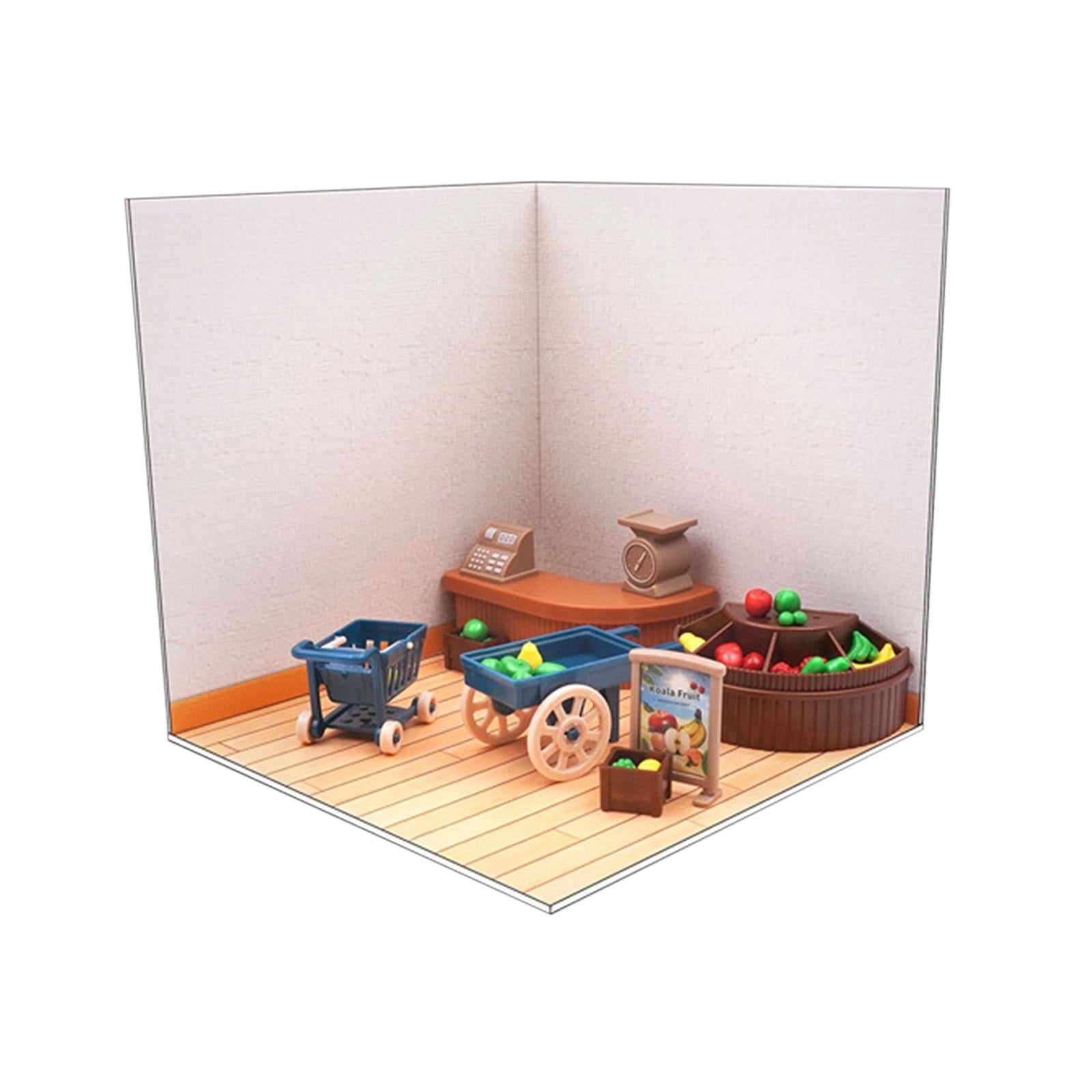 Almencla 1:12 Backdrop Scene Model Background Board, Scene Diorama ...
