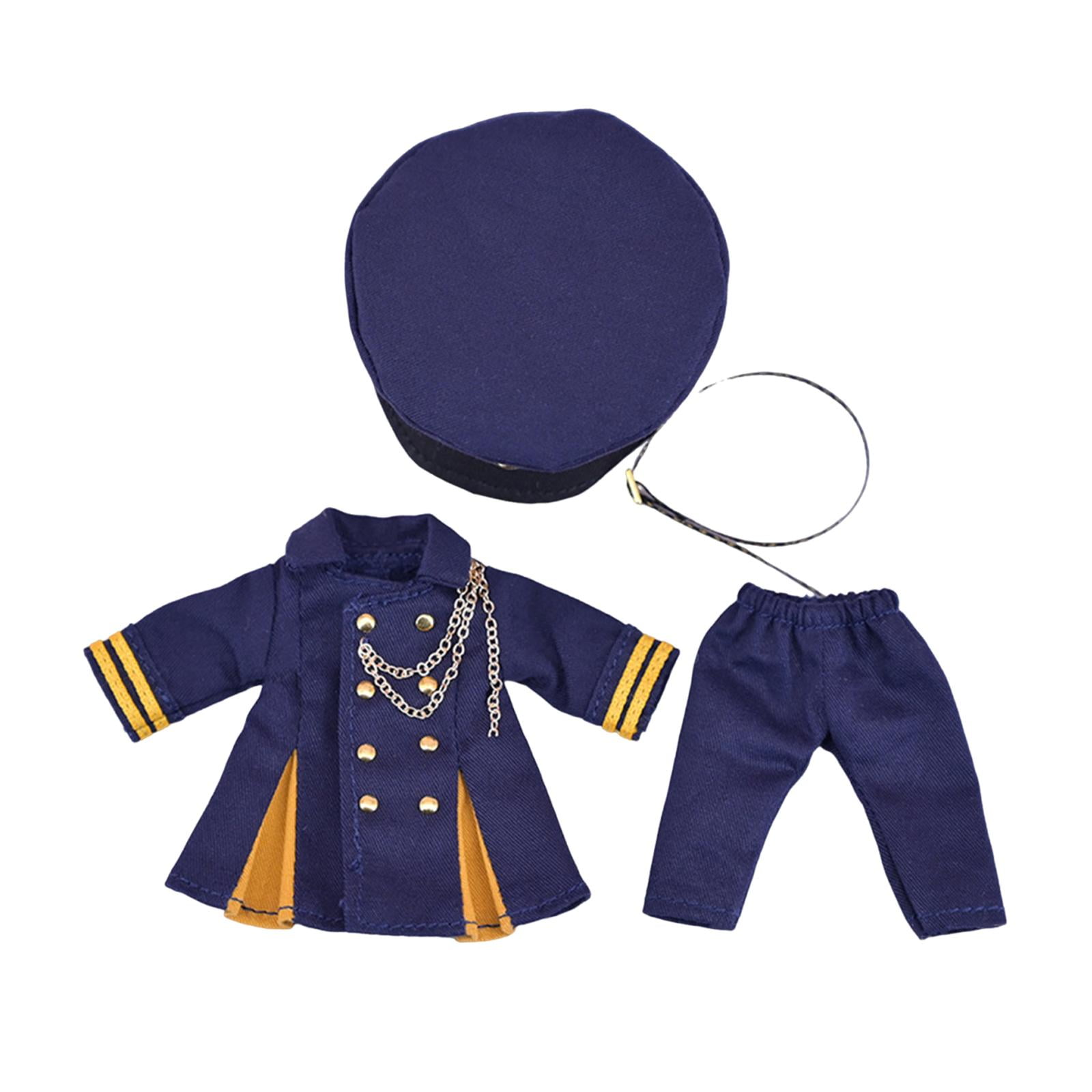 Almencla 1/12 Doll Clothes and Accessories,Doll Uniform Coat Set ...