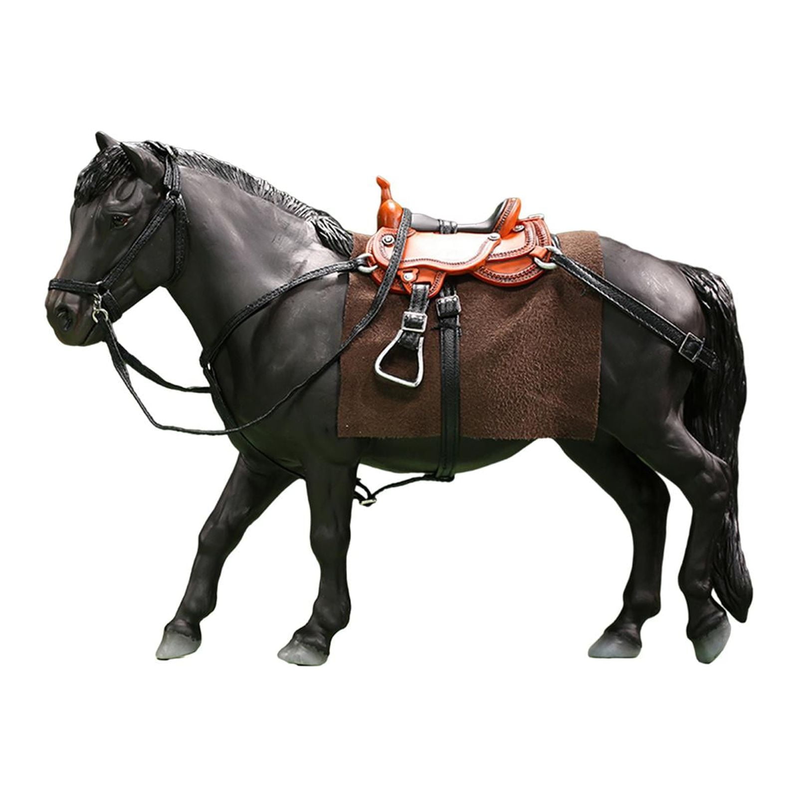 Almencla 1/12 Scale Horse Model Horse Toys Ornaments Miniature ...