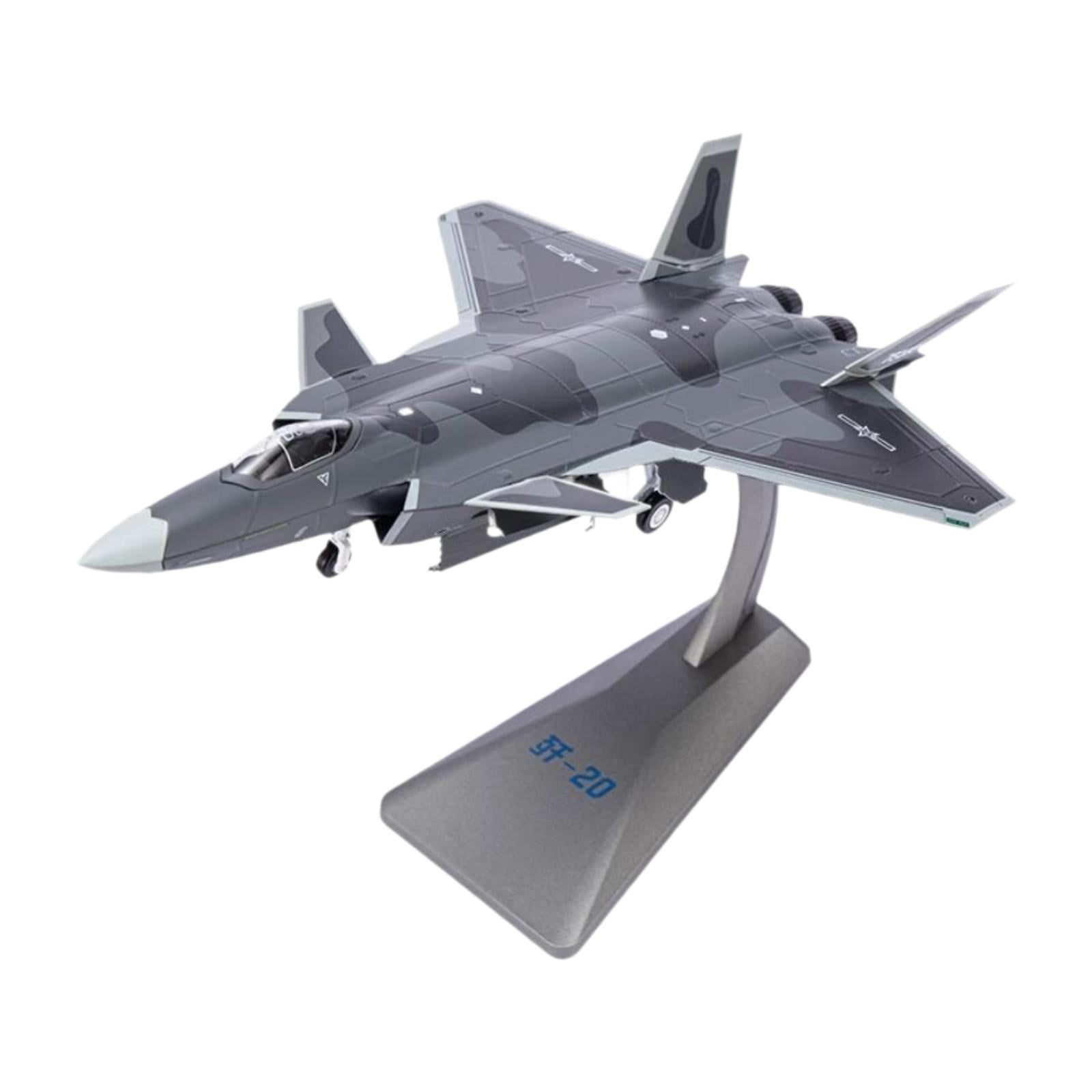 Almencla 1/144 Scale Fighter Aircraft Model Airplane Model Simulation ...