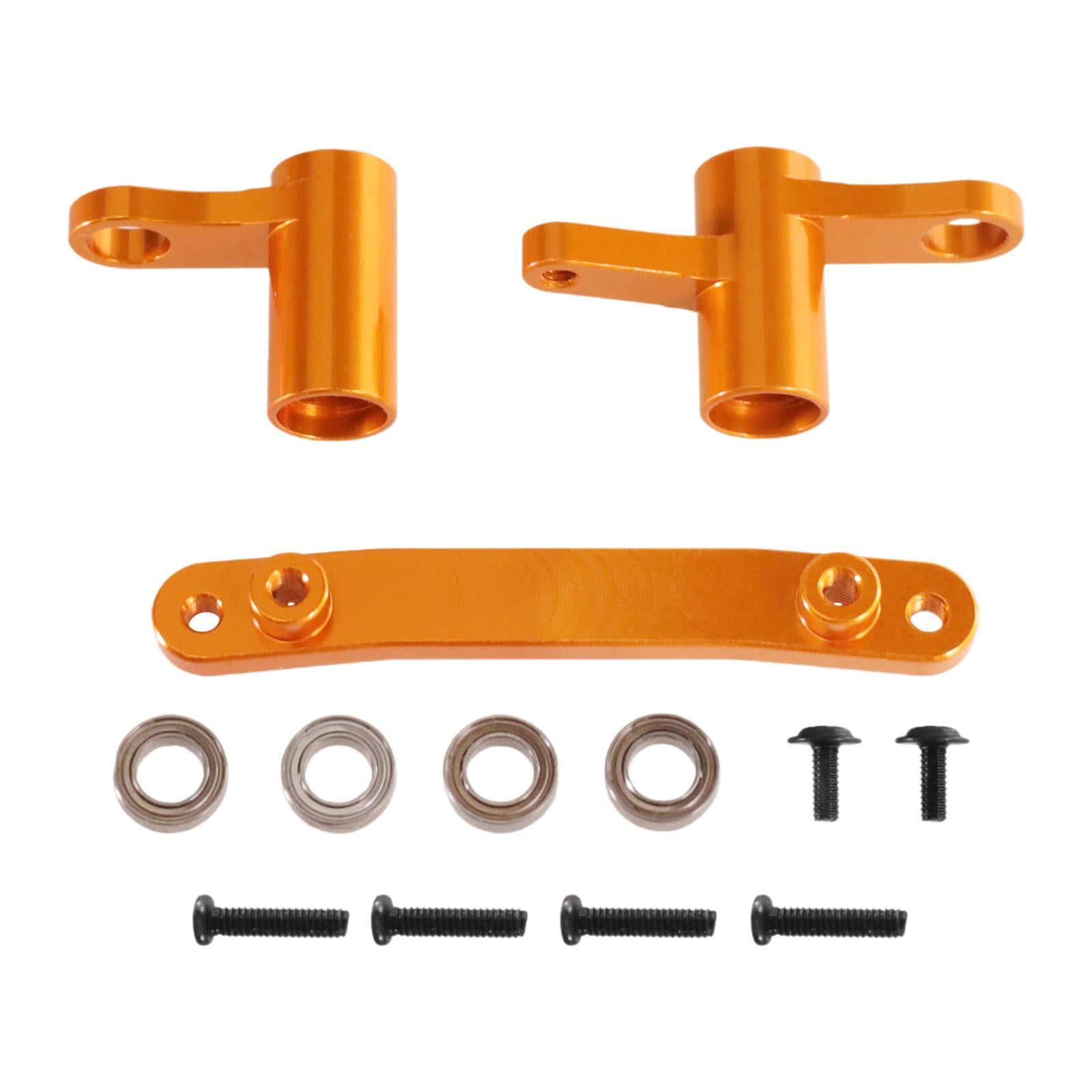 Almencla 1/16 RC Car Steering Assembly RC Parts Aluminum Alloy Easy ...