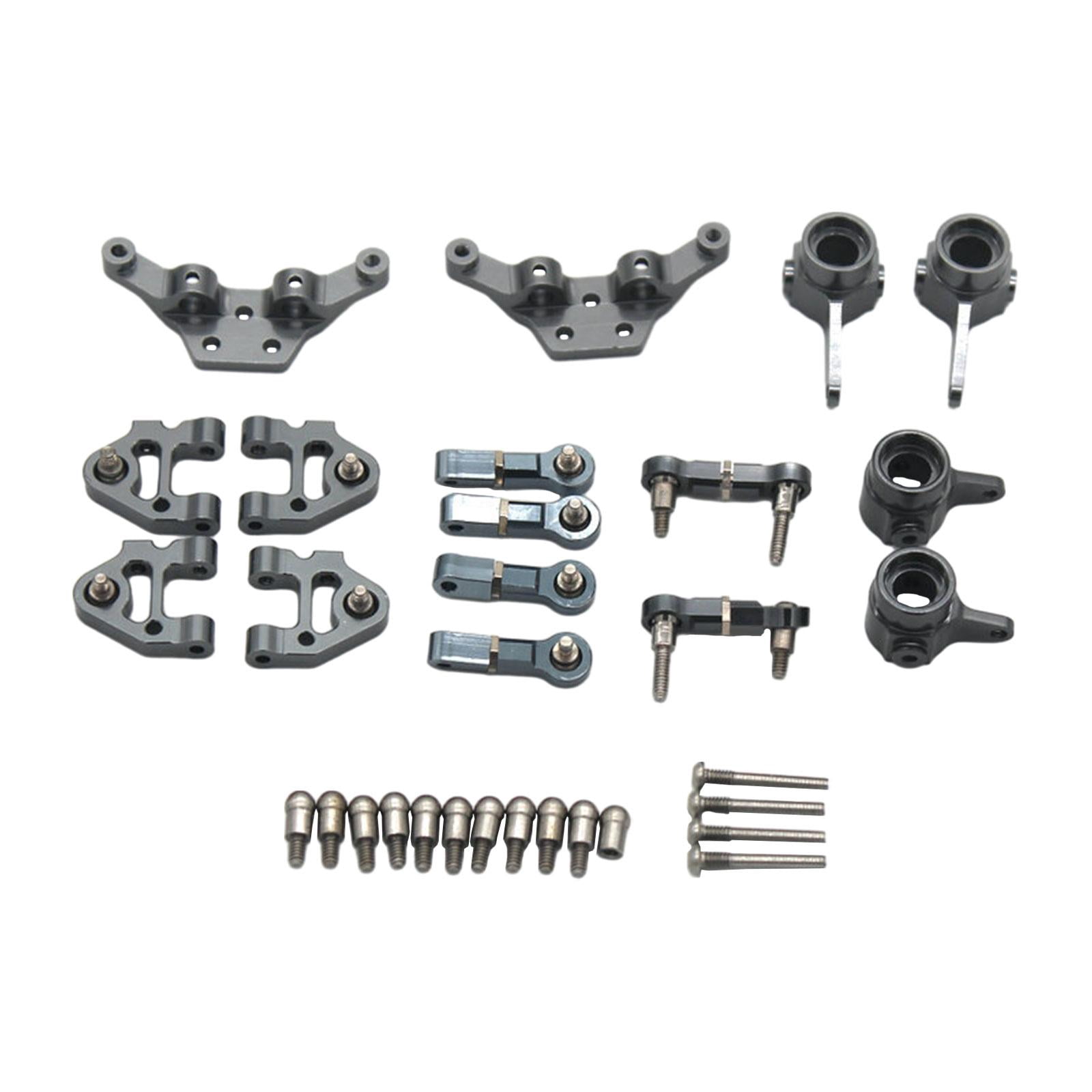 Almencla 1:28 RC Car Metal Upgrade Kits Shock Absorber Mount Complete ...