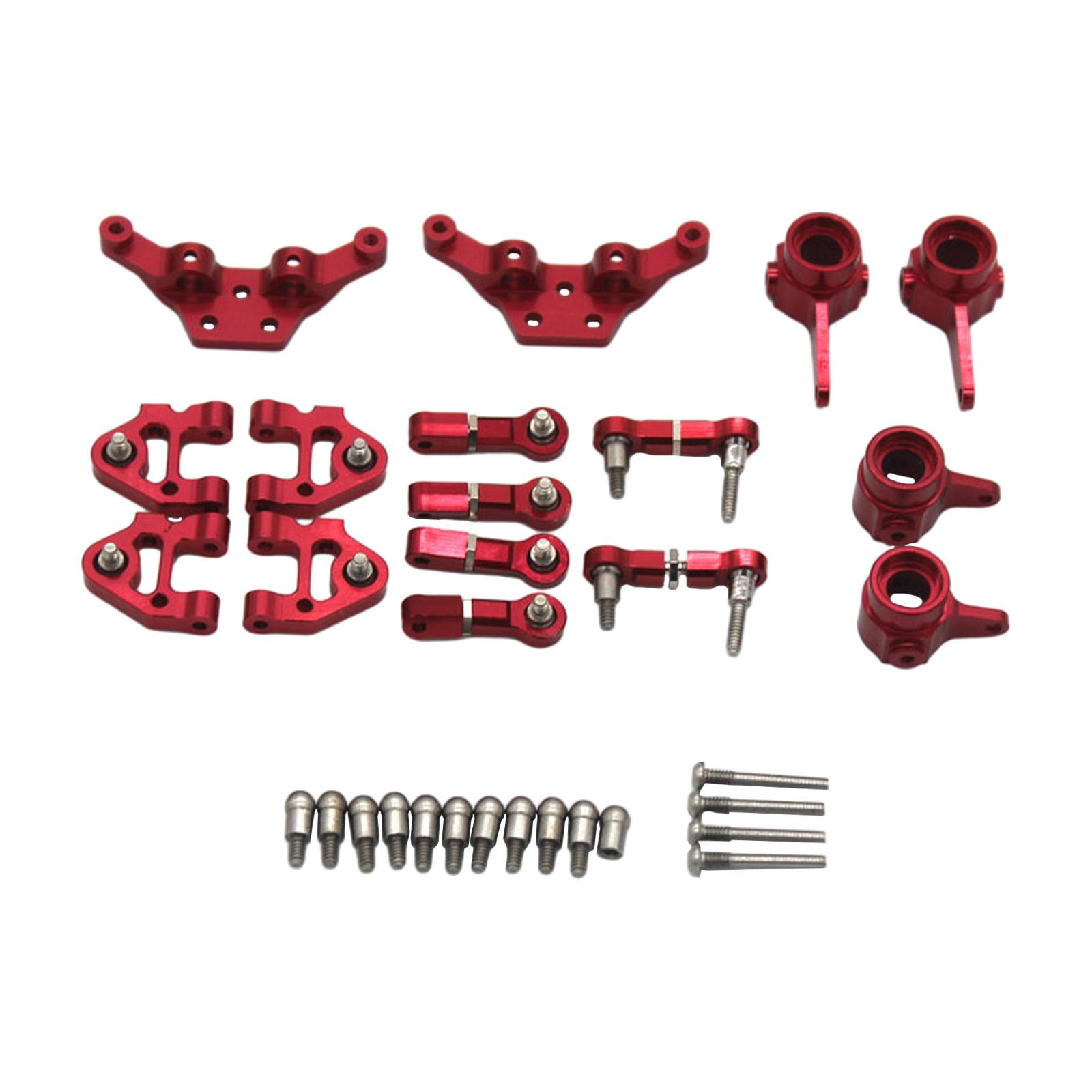 Almencla 1:28 RC Car Metal Upgrade Kits Shock Absorber Mount Complete ...