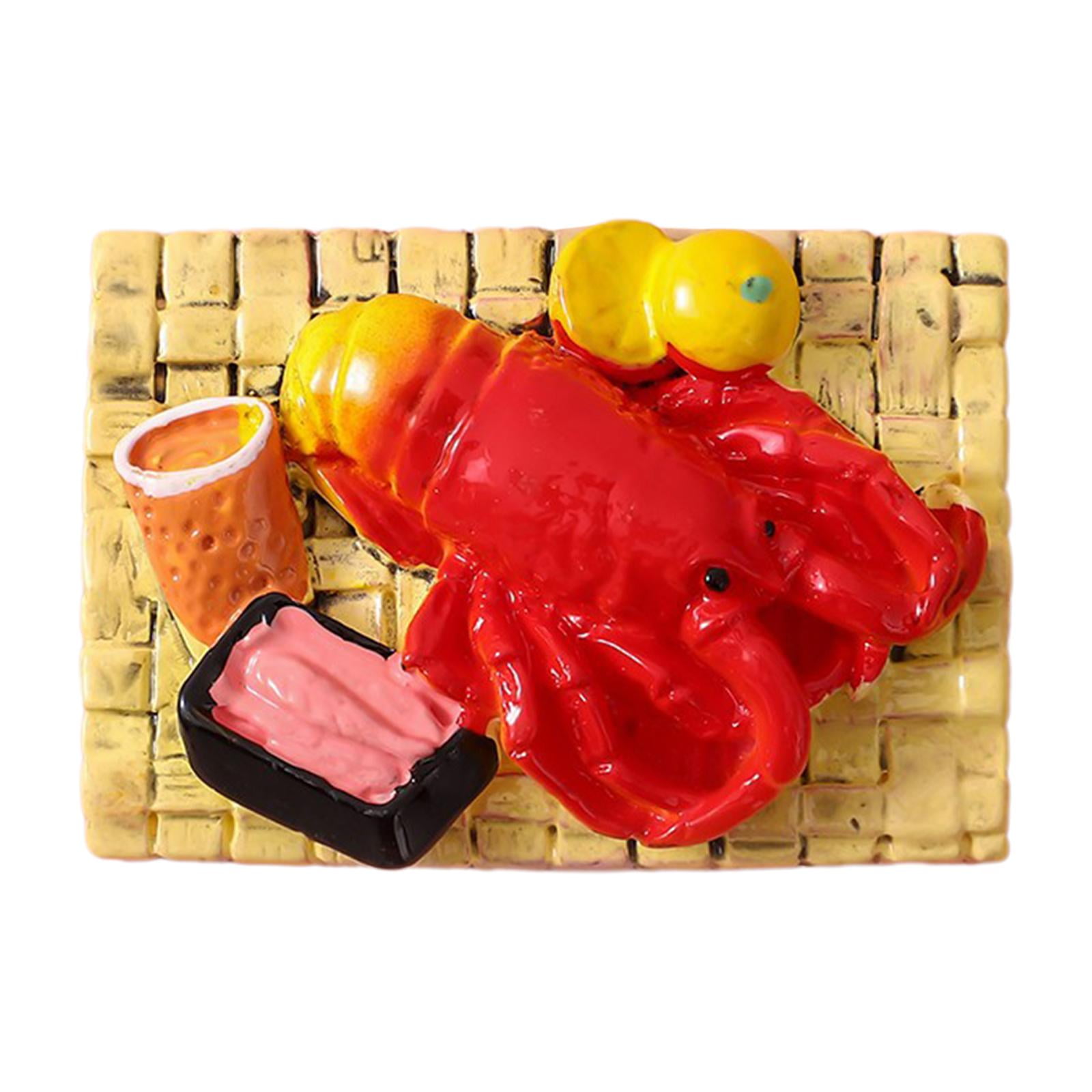 Almencla 1:6 1:12 Dollhouse Miniature Food Toy Resin Mini Food Model ...