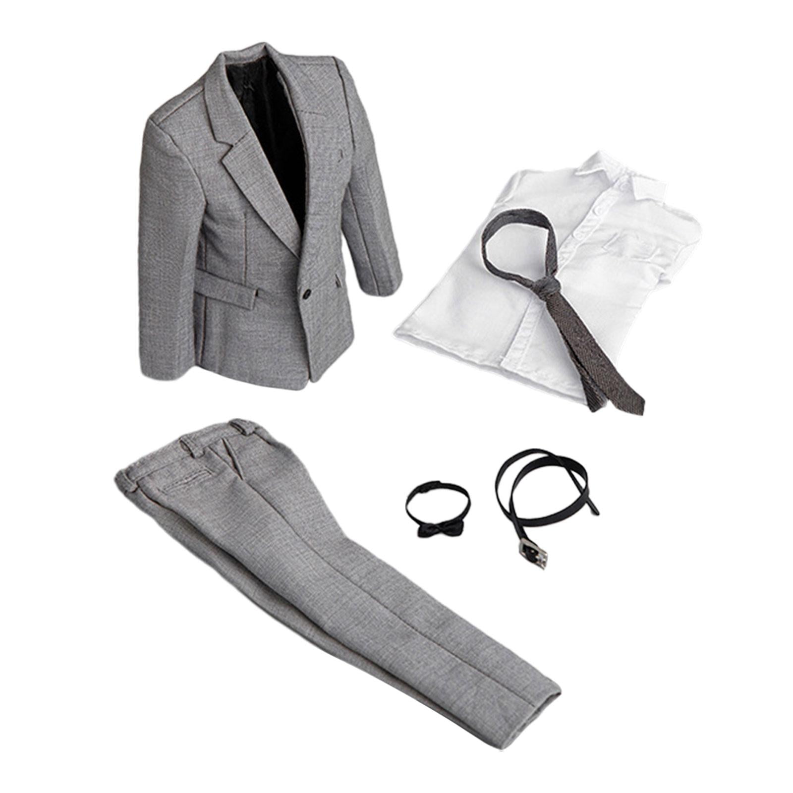 Almencla 1:6 Man's Suit Set Formal Outfits Fashion Party Stage Props ...