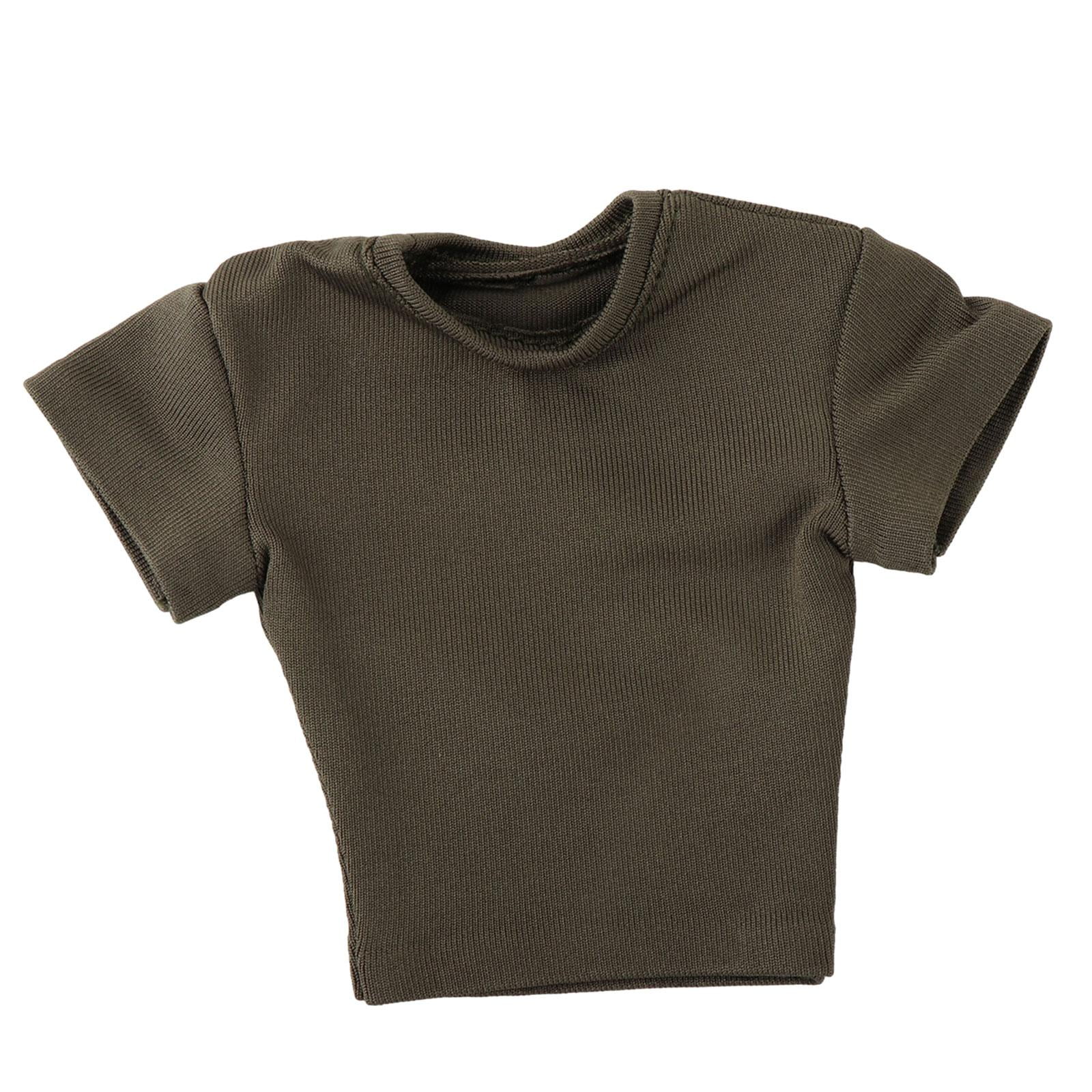 Almencla 1:6 Scale Action Figures Tight T Shirt Strong Muscle Men Body ...