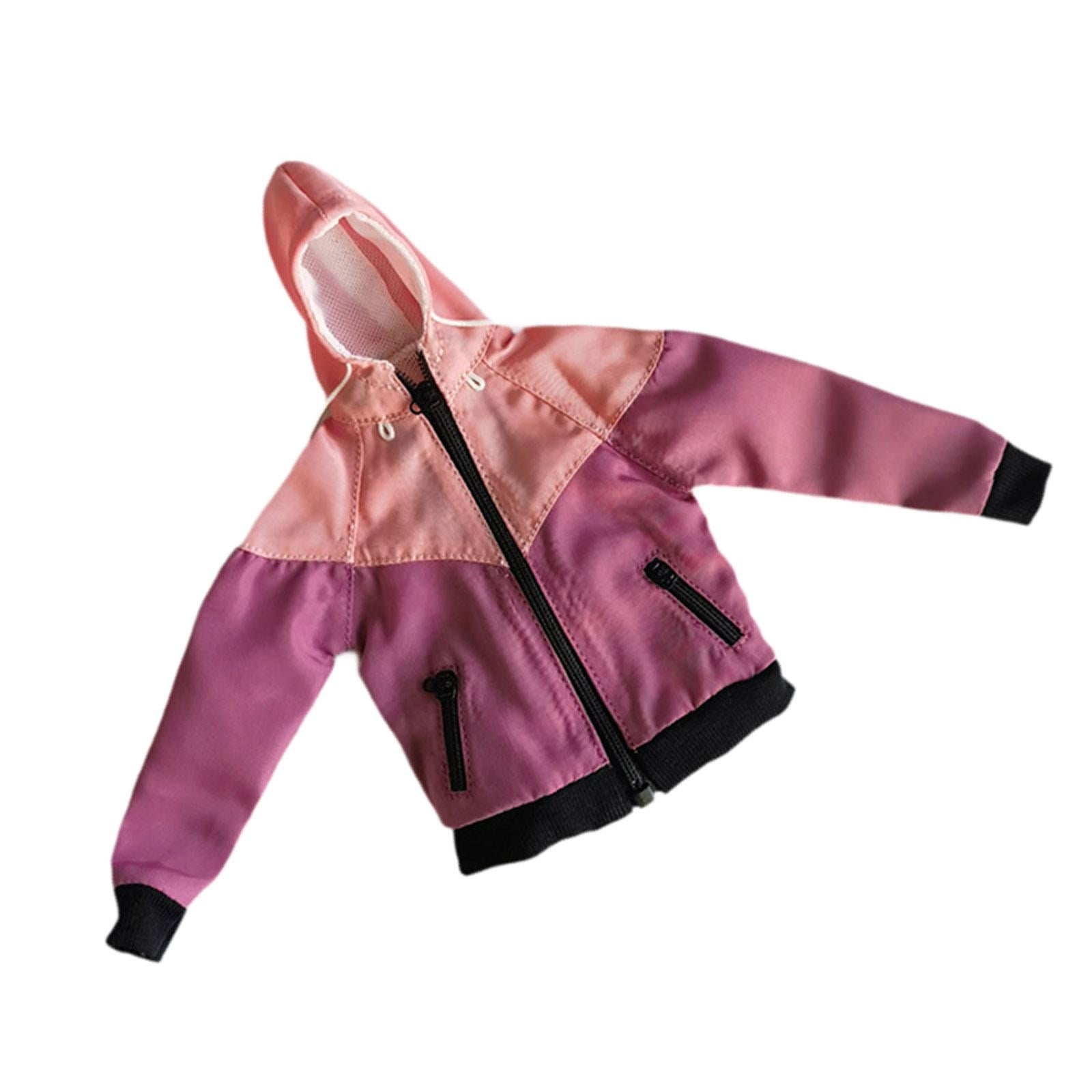 Almencla 1/6 Scale Female Figure Clothes Costume Hooded Jacket,Handmade ...